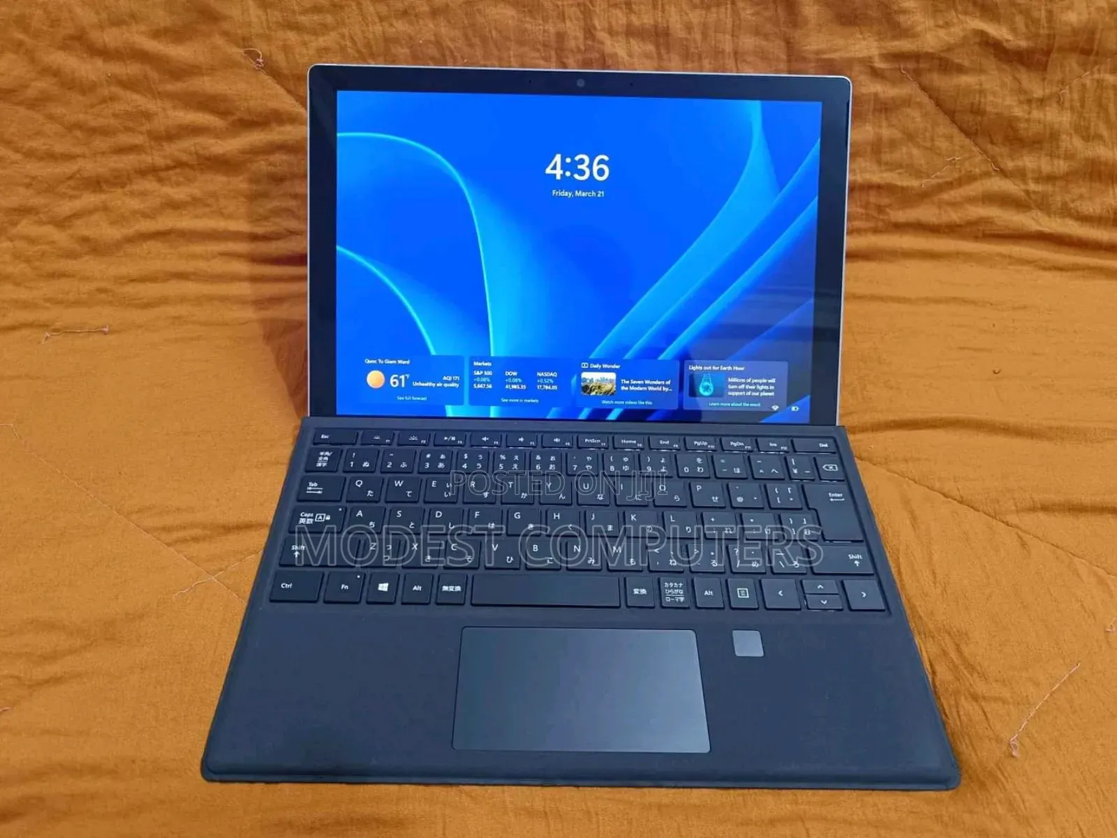 New Laptop Microsoft Surface Pro 8GB Intel Core I5 SSHD (Hybrid) 512GB ...
