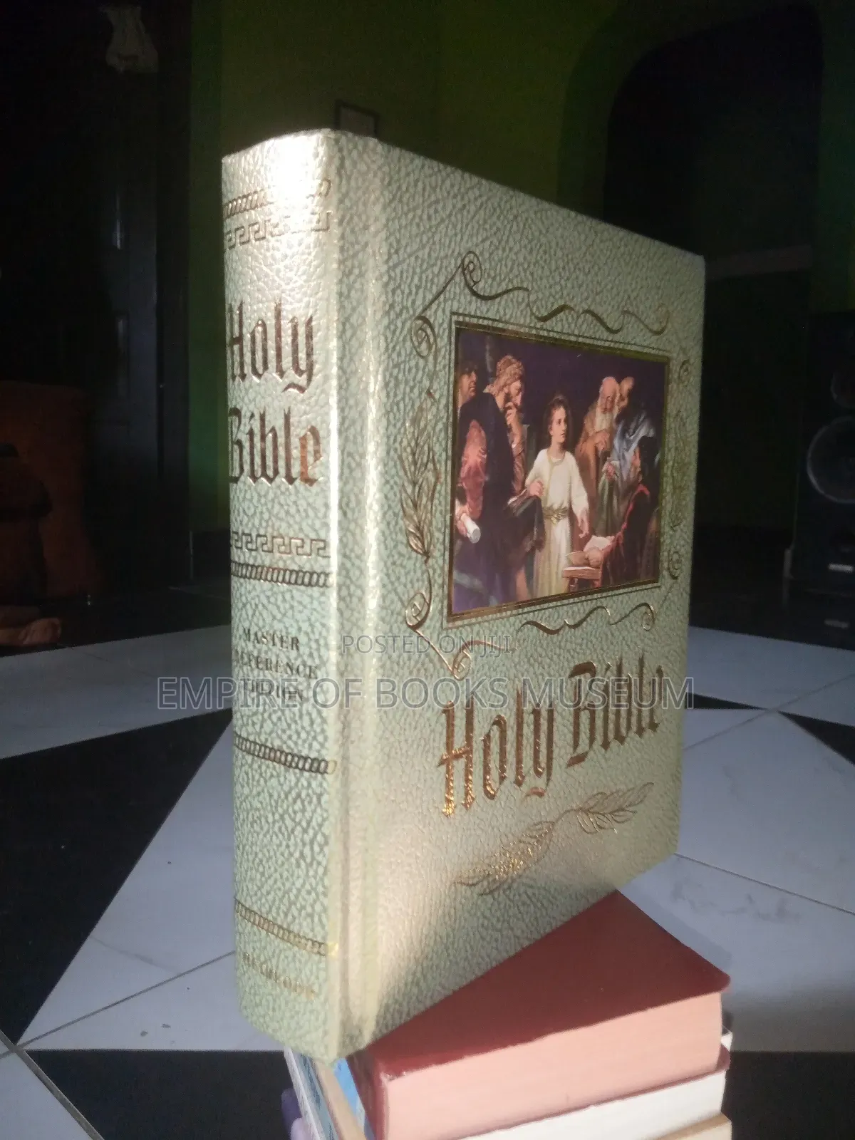 19-71 Family Holy Bible KJV Red Letter Master Reference Edition in Ga ...