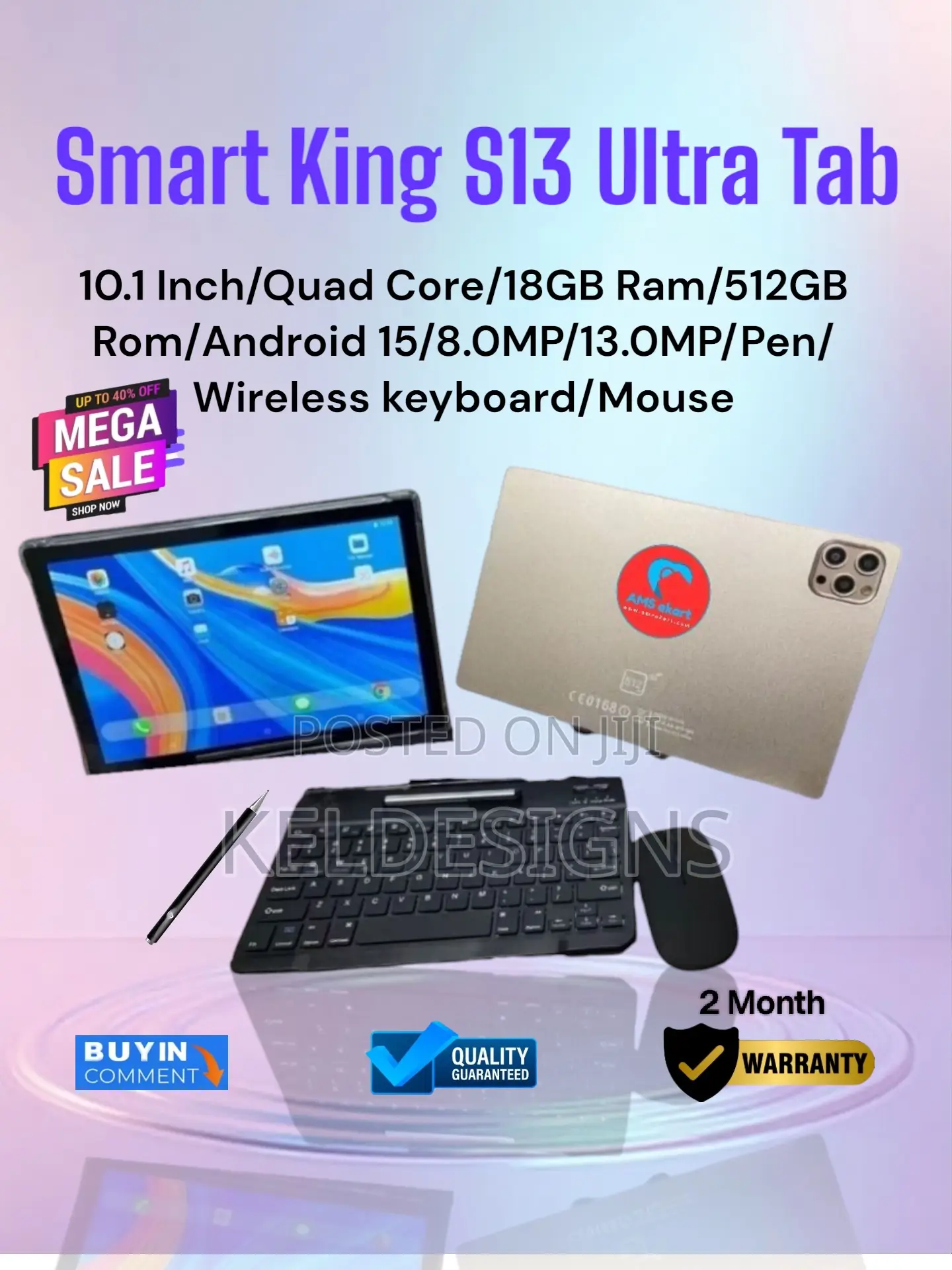 New Tablet 512 GB Black in Greater Accra - Tablets, Smith Kelvin | Jiji ...