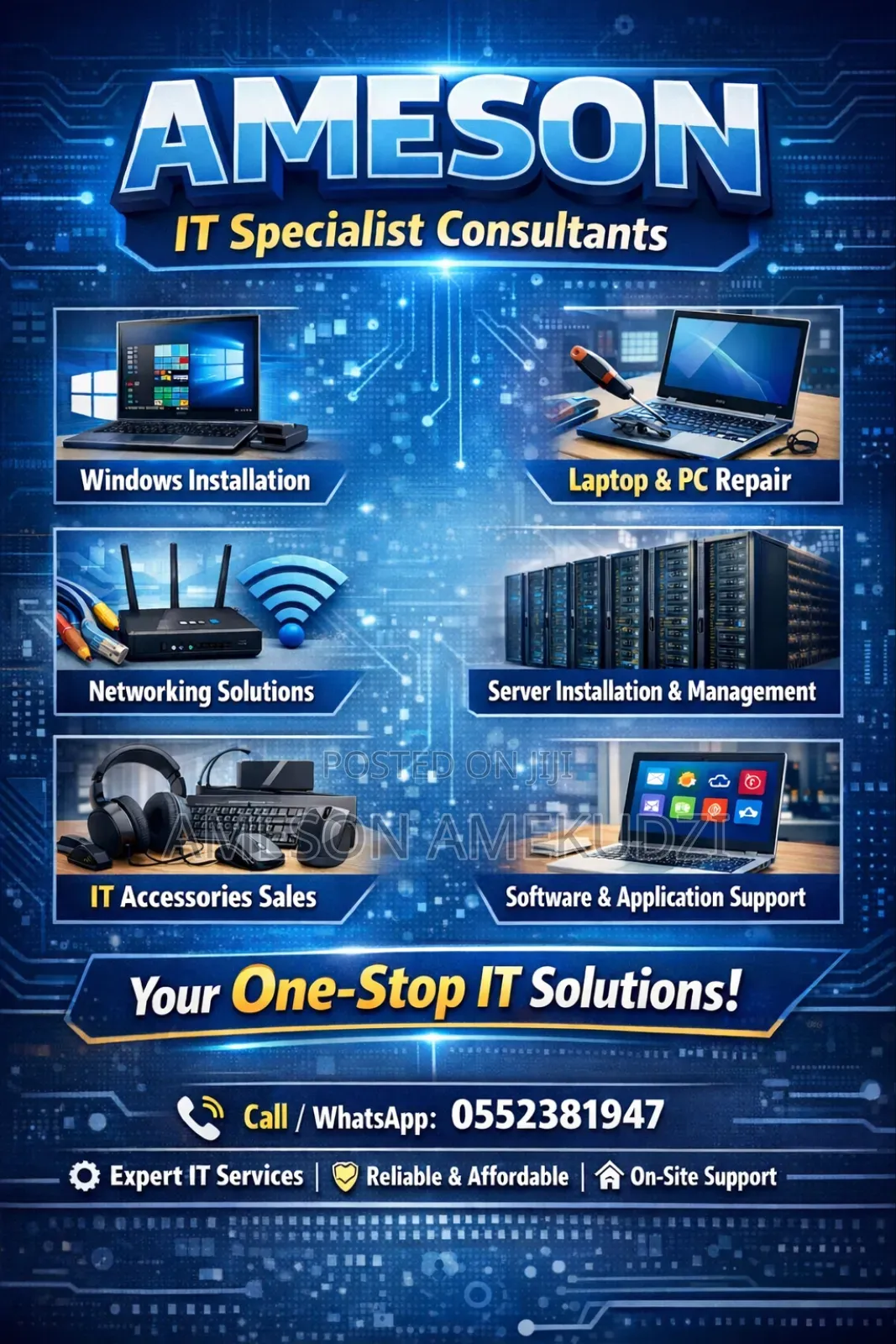 Immanuel Ameson in Ablekuma - Computer & IT Services, Immanuel Ameson ...