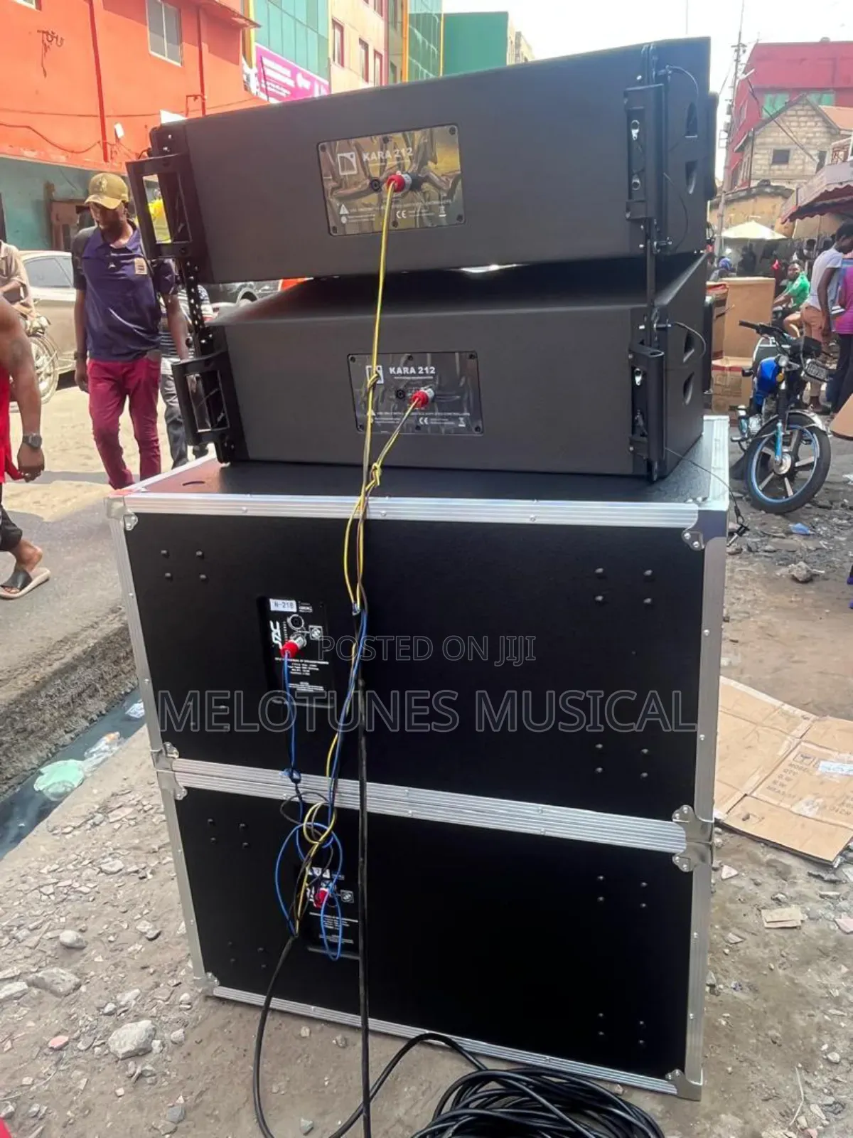 Full Speaker Set and Amplifier Rack Set in Accra Metropolitan - Audio ...