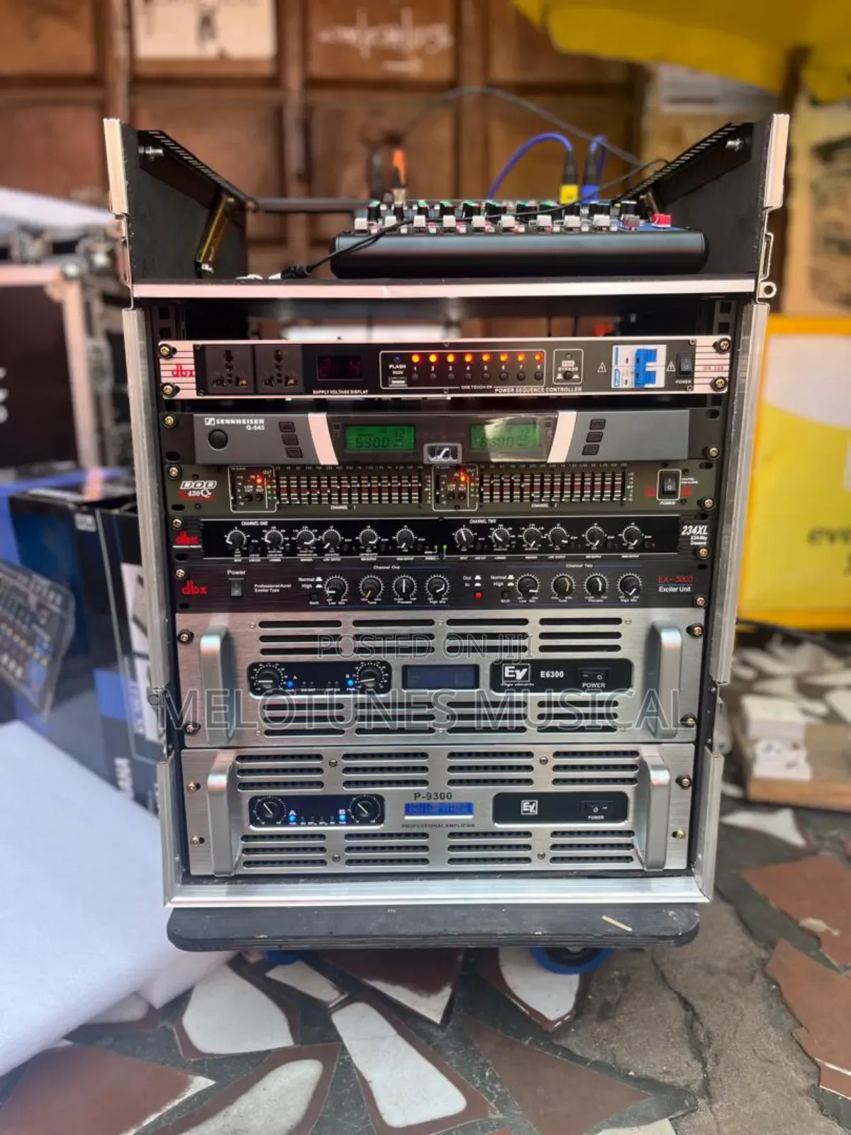 Full Speaker Set and Amplifier Rack Set in Accra Metropolitan - Audio ...