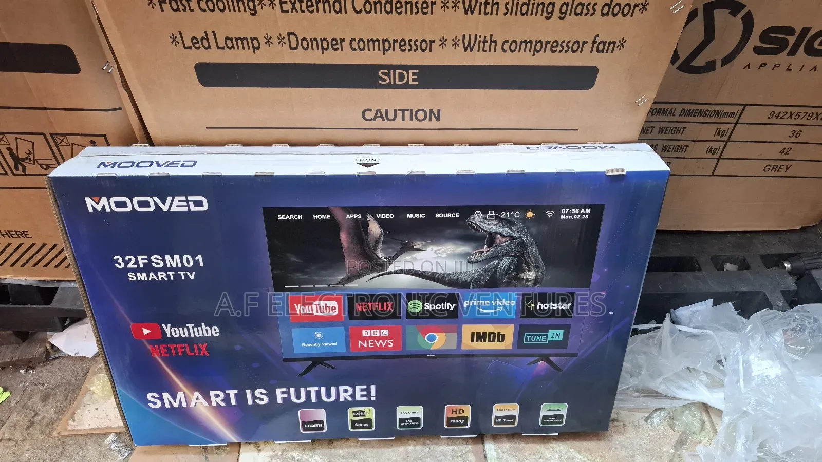 Mooved 32-Inches Smart Tv in Accra Metropolitan - TV & DVD Equipment ...