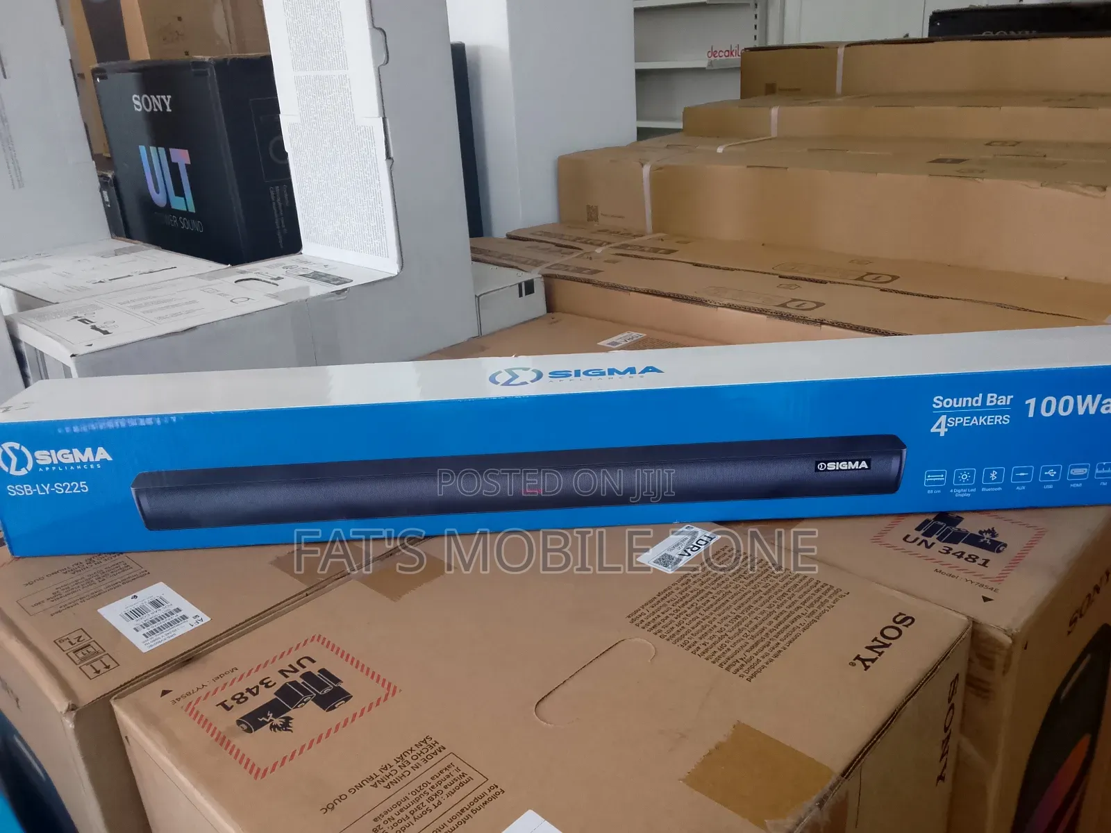 Sigma Sound Bar in Circle - Audio & Music Equipment, Fats Mobile Zone ...