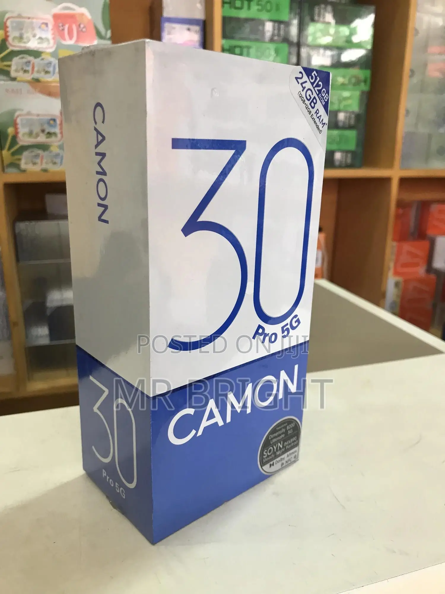 New Tecno Camon 30 Pro 5G 512 GB Blue in Dzorwulu - Mobile Phones, Mr ...
