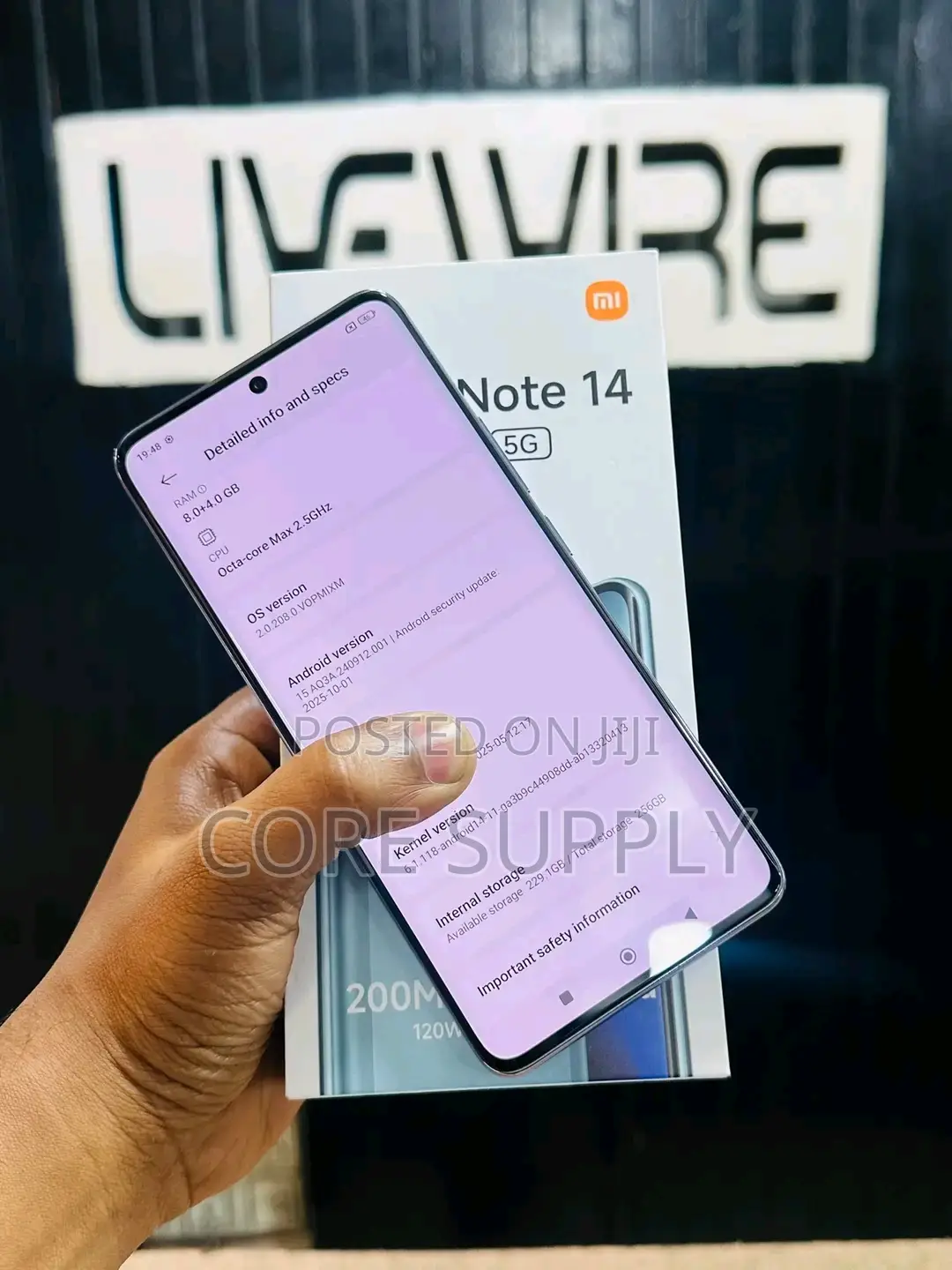 New Xiaomi Redmi Note 14 Pro+ 5G 512 GB Purple in Accra Metropolitan ...