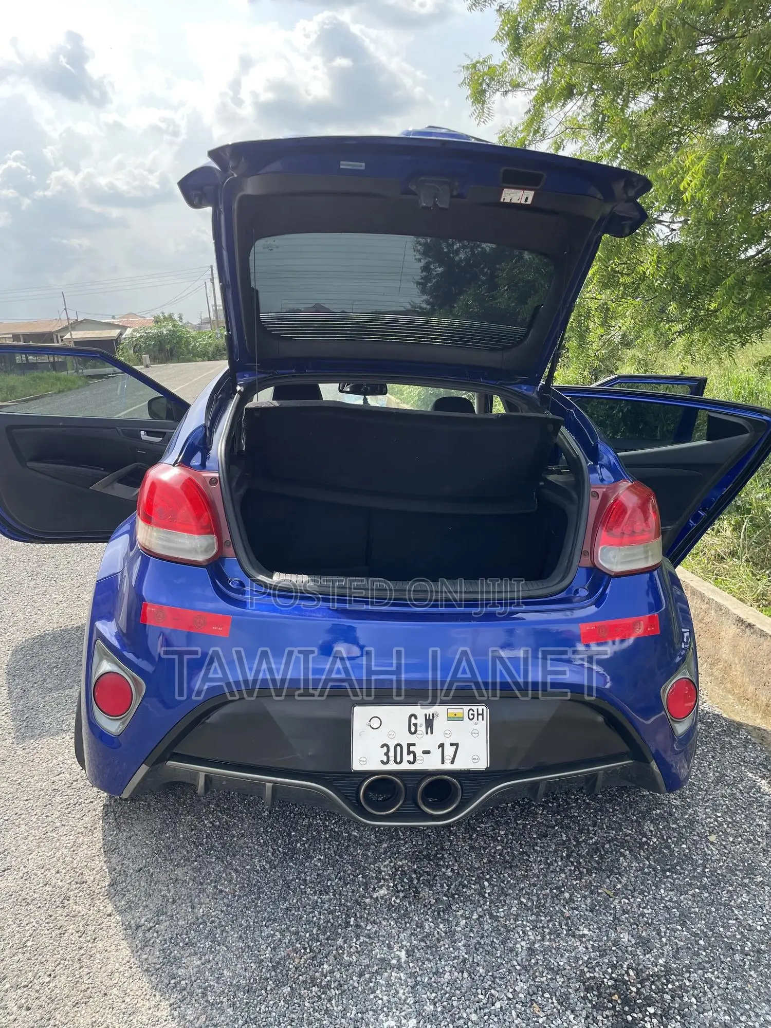 Hyundai Veloster 2016 Blue in Accra Metropolitan - Cars, Tawiah Janet ...