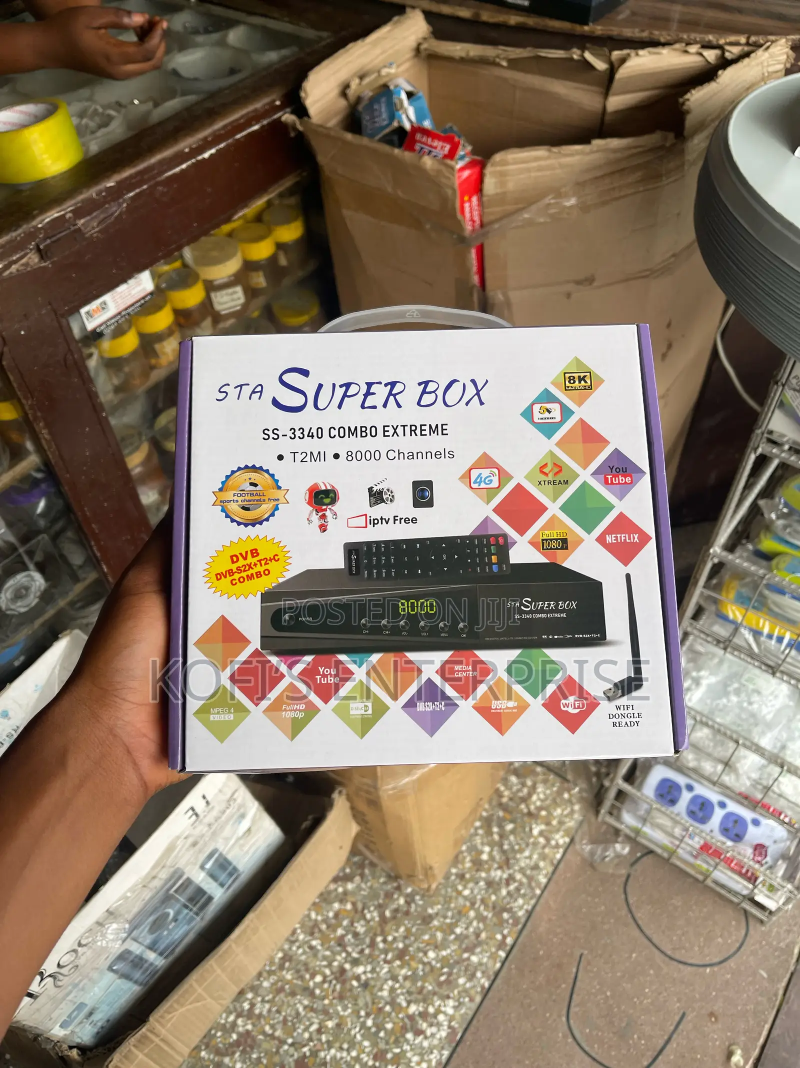 Super Box Combo in Accra Metropolitan - TV & DVD Equipment, Kofi Jay ...