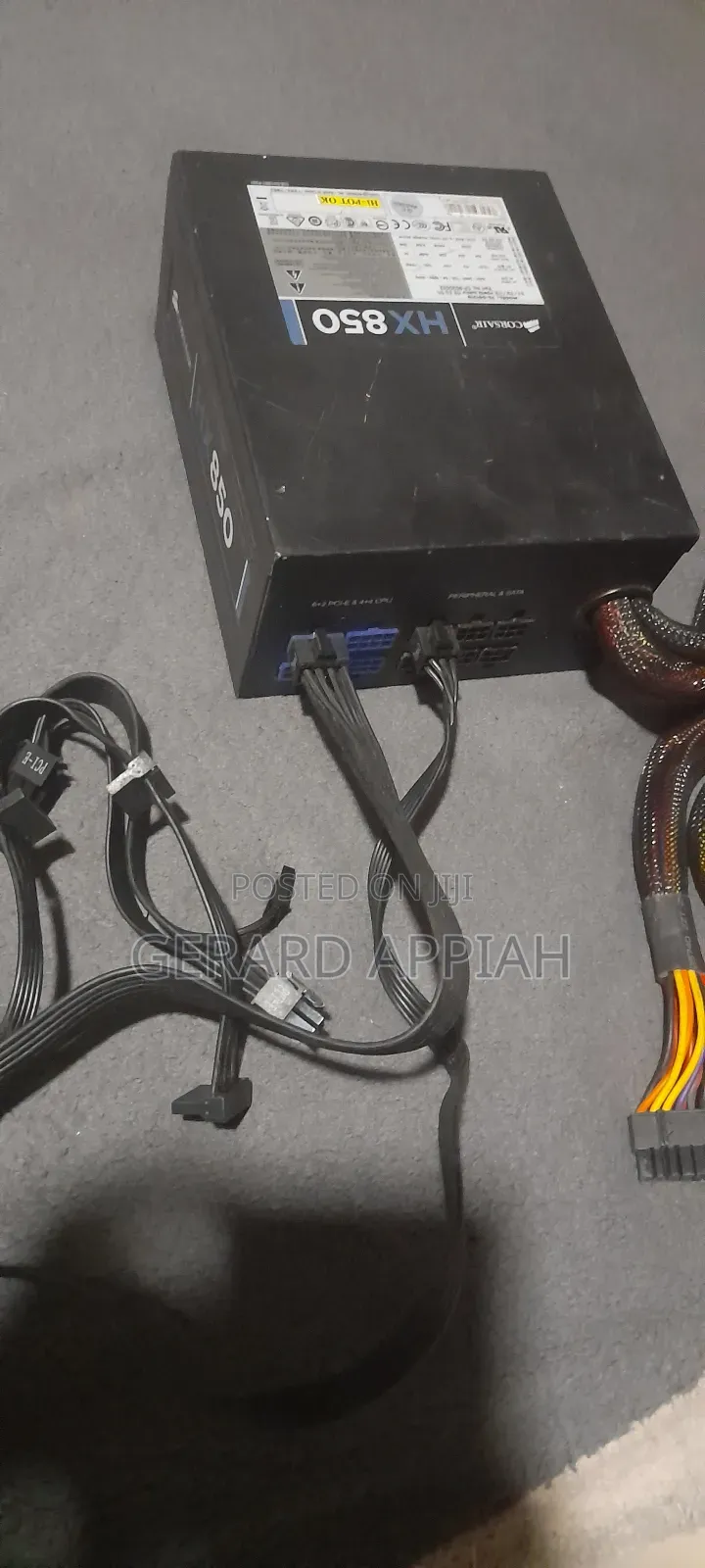 Corsair Hx 850 Modular Power Supply in Circle - Computer Hardware ...