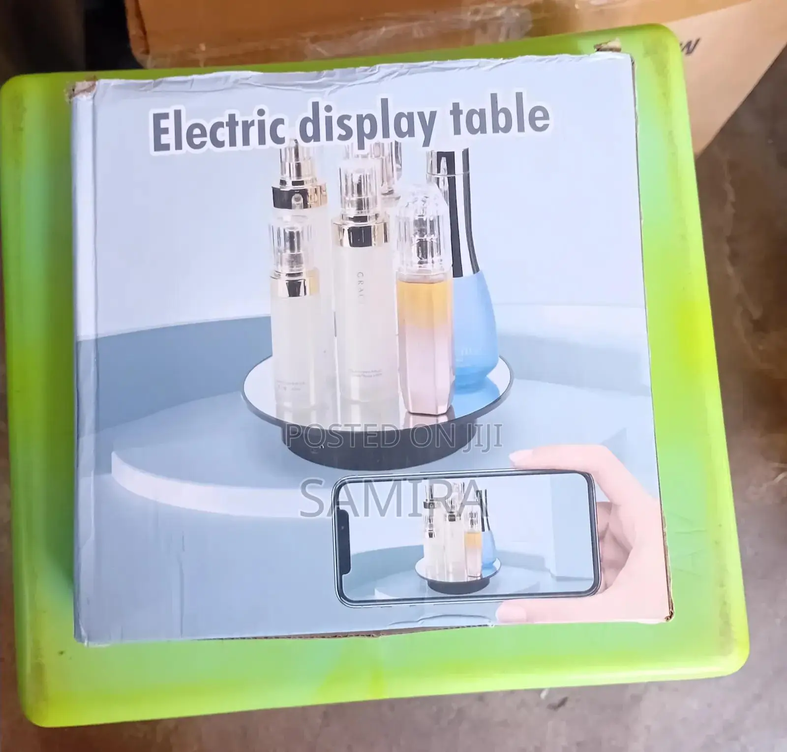 Electric Rotating Display Table – 360° Product Turntable in Circle ...