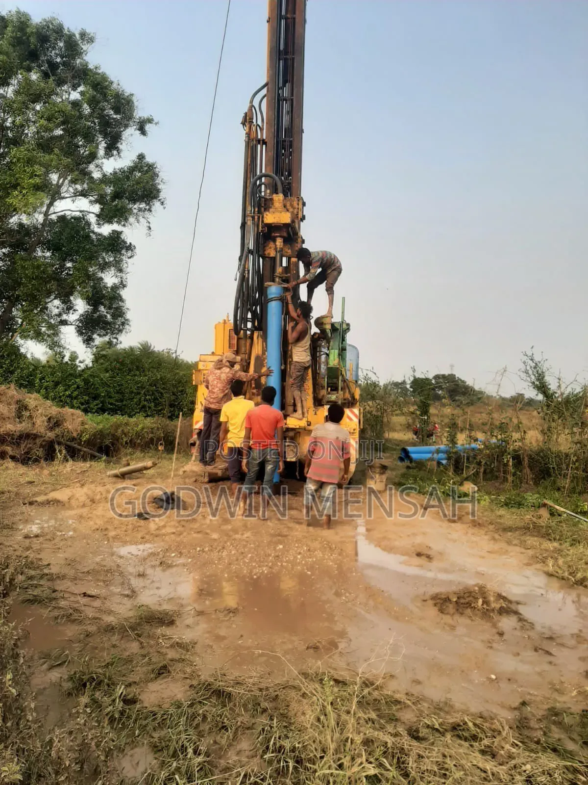 Borehole Drilling Services in Pokuase - Other Services, Godwin Mensah ...