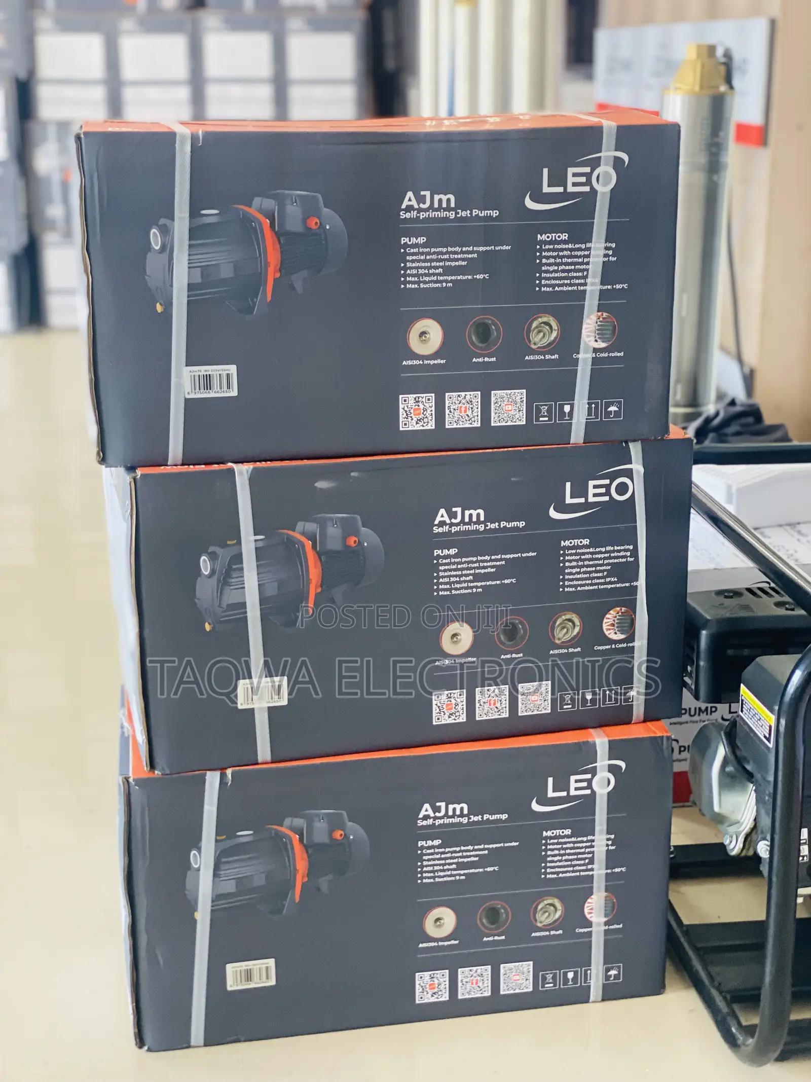 Size; 1 Inch Leo 1.0hp Cast Water Pump in Alajo - Plumbing & Water ...