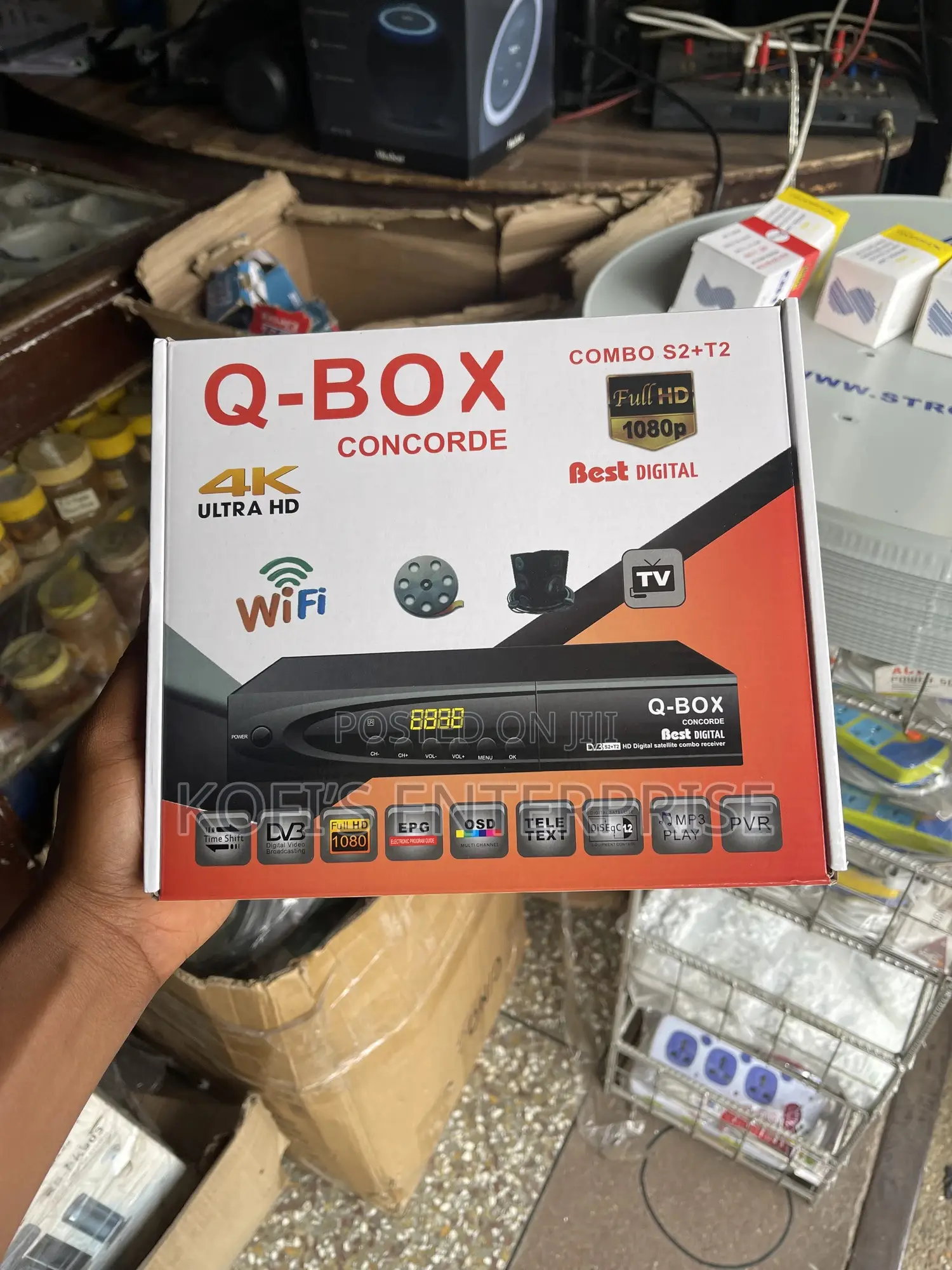 Q Box Combo Decoder in Accra Metropolitan - TV & DVD Equipment, Kofi ...