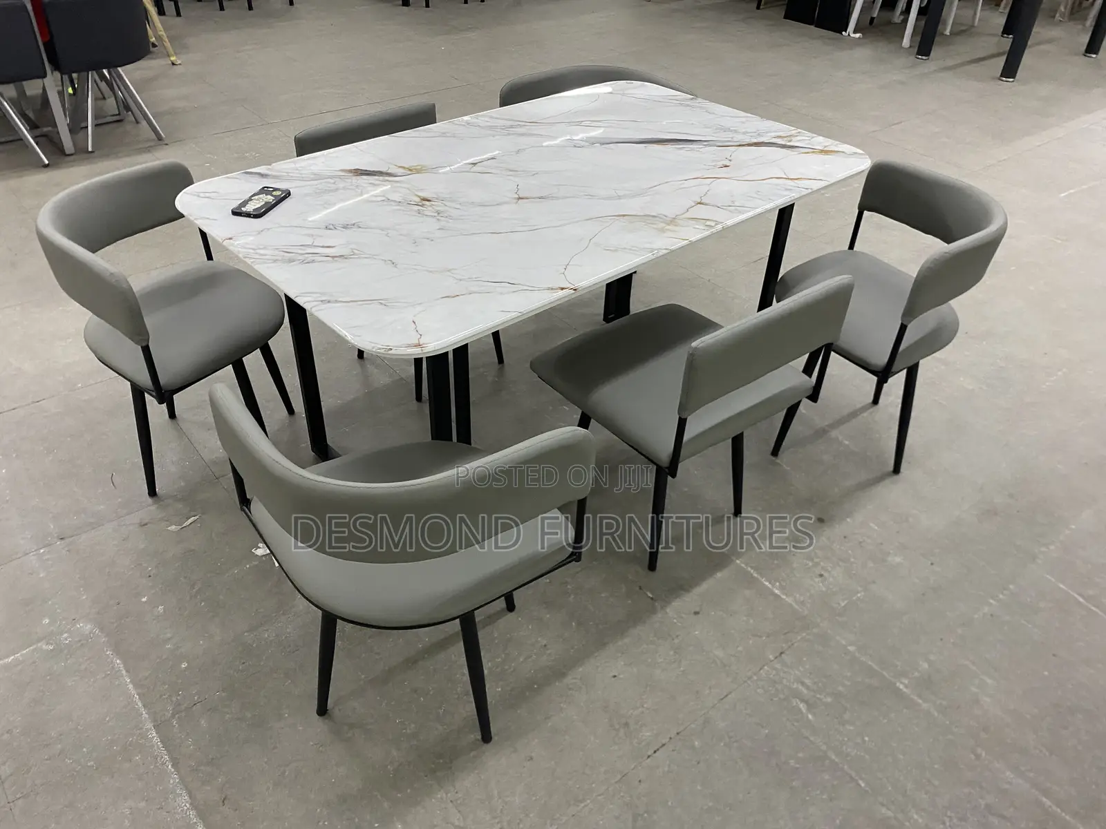 Dining Table With 6 Chairs Code-909 in Tema Metropolitan - Furniture ...