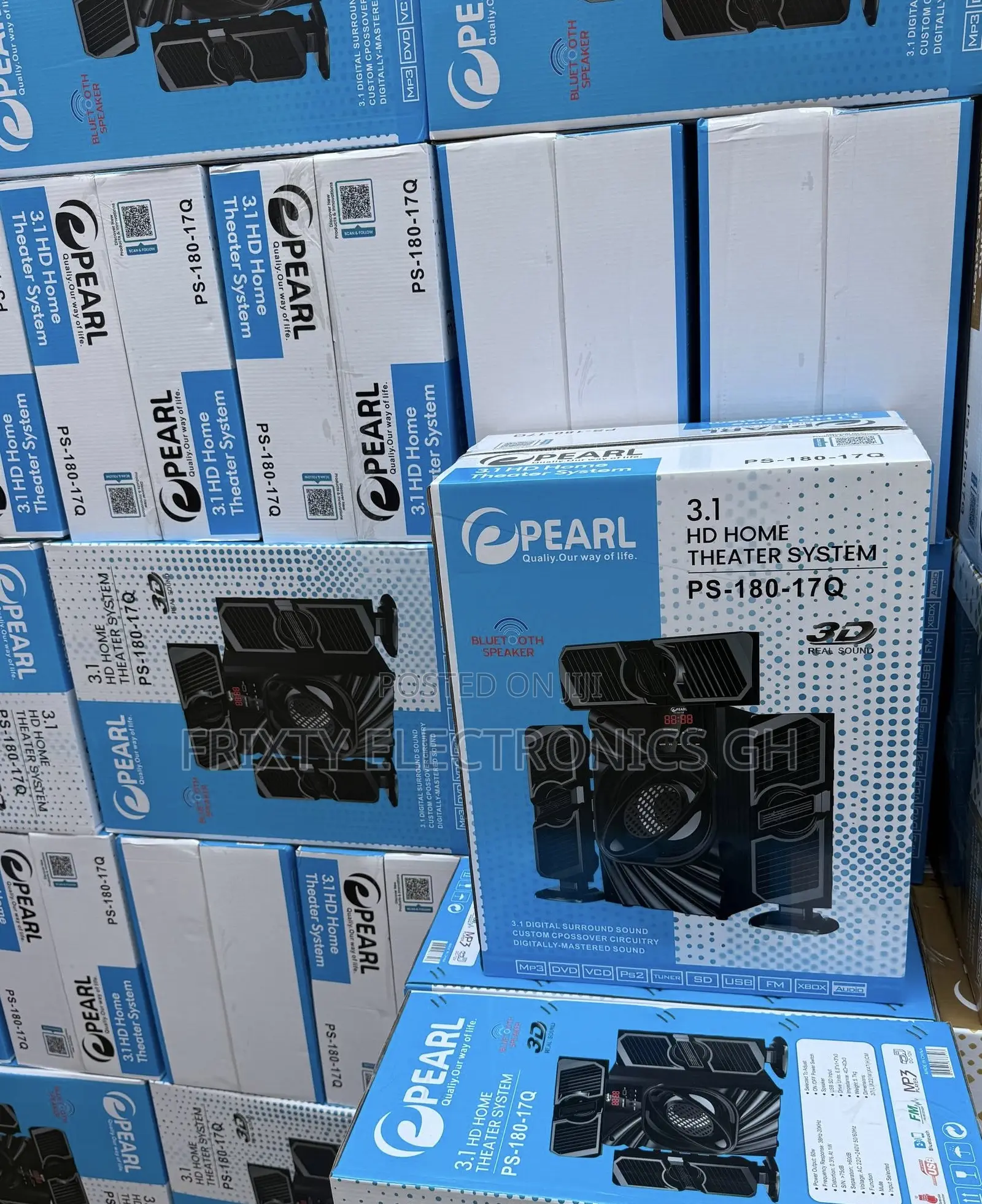 Valuable ~ 3.1ch Bluetooth -Home Theater System (Ps-180-17q) in Accra ...