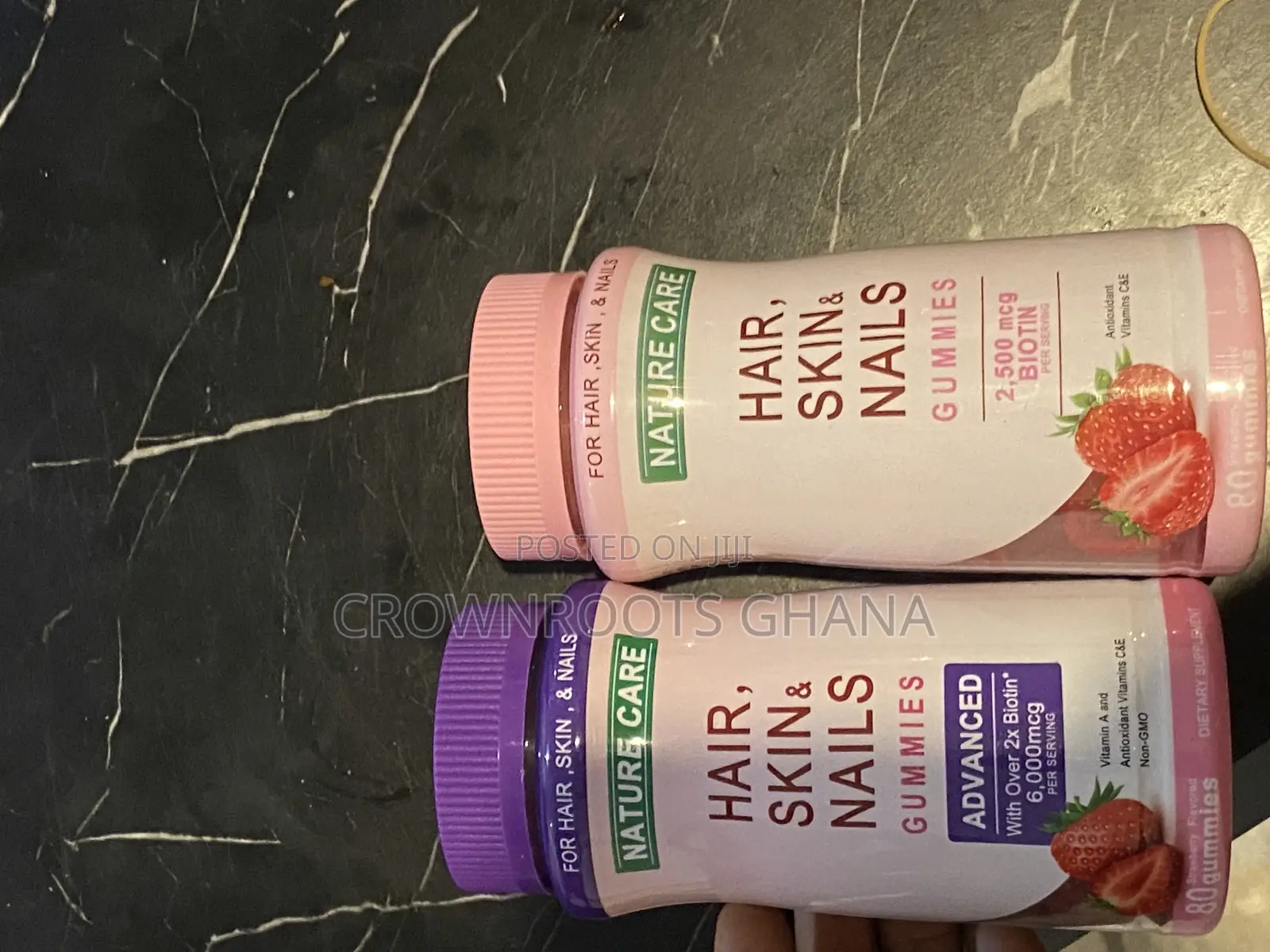 Hair Growth Gummies With Biotin Collagen – Nature Care in Adenta ...