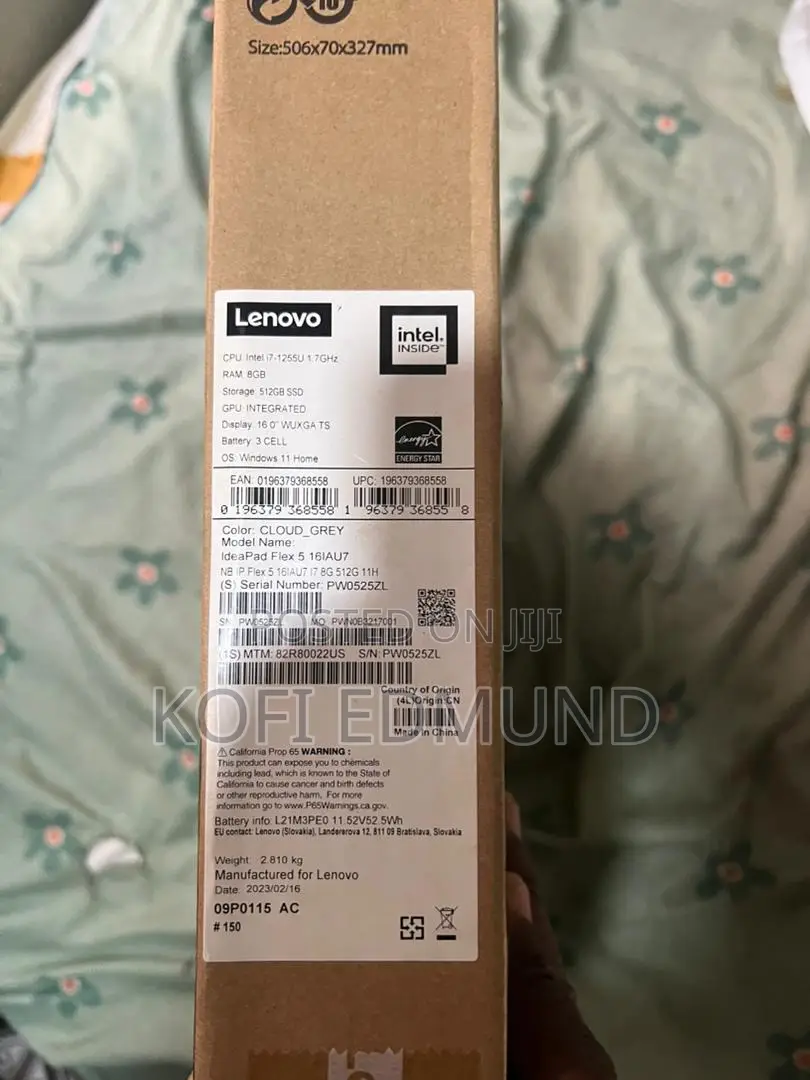 New Laptop Lenovo Flex 5 8GB Intel Core I7 SSD 512GB in Kaneshie ...