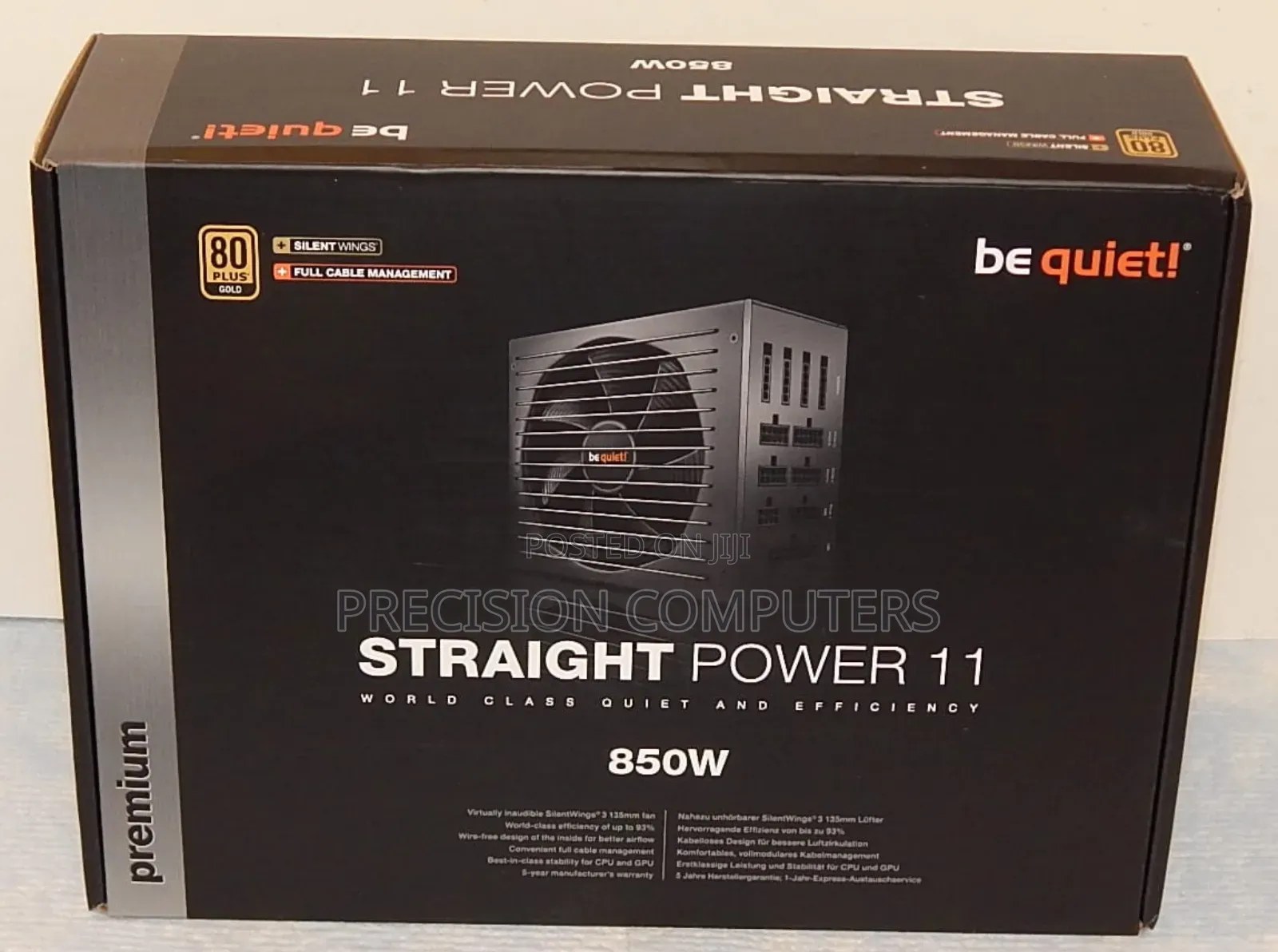 Bequiet Straightpower 11 850watts Gaming Power Supply in Lapaz ...