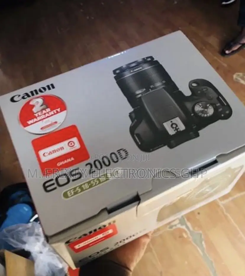 Brand New ~ Canon 2000d DSLR -Camera in Accra Metropolitan - Photo ...