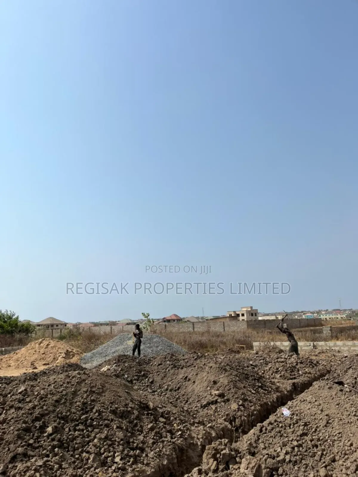 Well Demarcated Estate Plots at Tsopoli Near Affordable Housing in Tema ...
