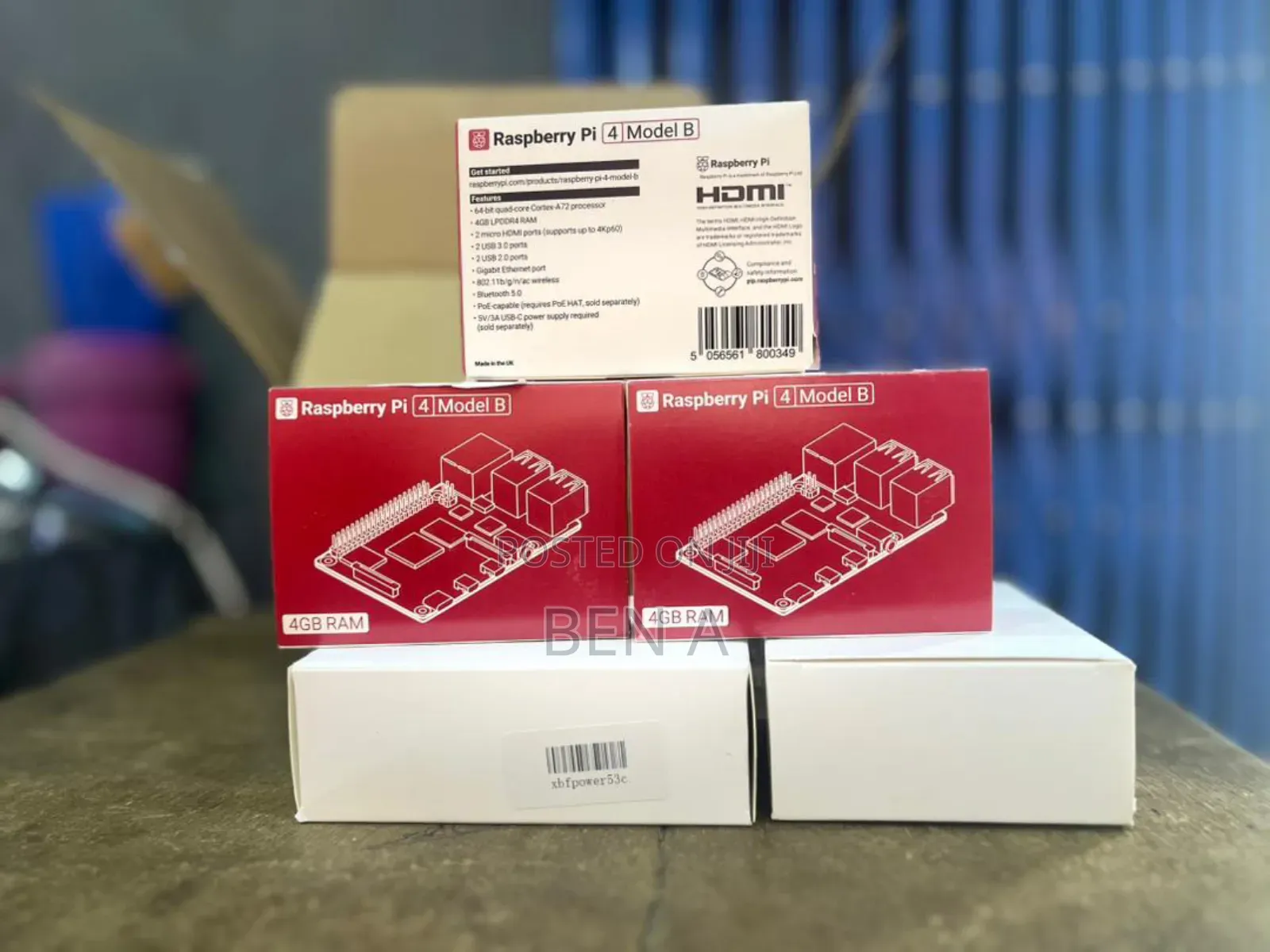 Raspberry Pi 4b 4gb in Accra Metropolitan - Computer Hardware, Ben A ...