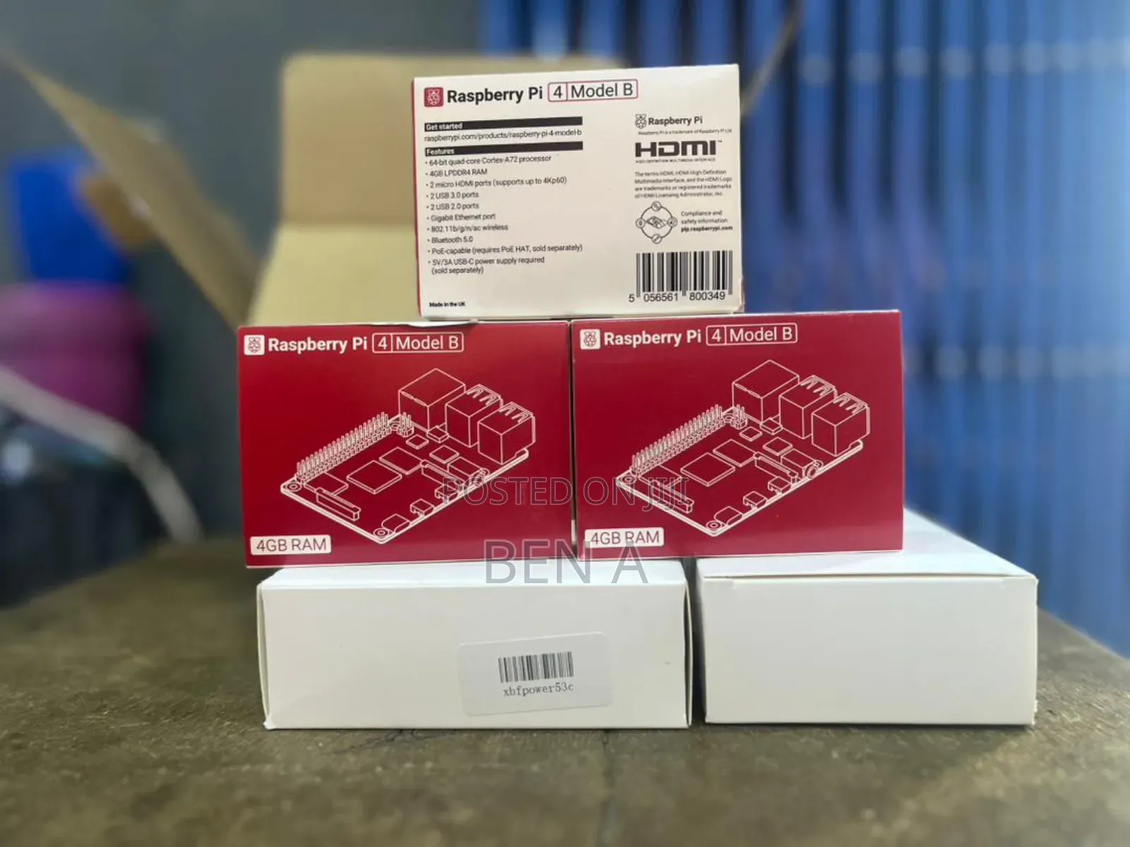 Raspberry Pi 4b 4gb in Accra Metropolitan - Computer Hardware, Ben A ...