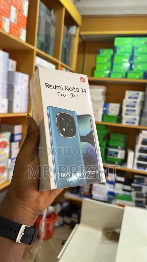 New Xiaomi Redmi Note 14 Pro+ 5G 512 GB Blue in Dzorwulu - Mobile ...