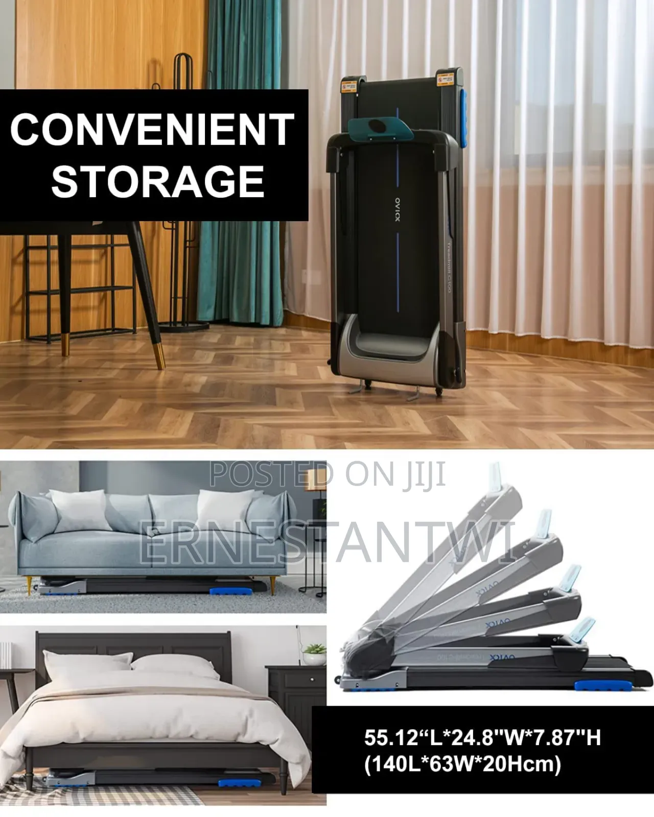 Portable Foldable Treadmill From Ovicx, Uk in Achimota - Sports ...