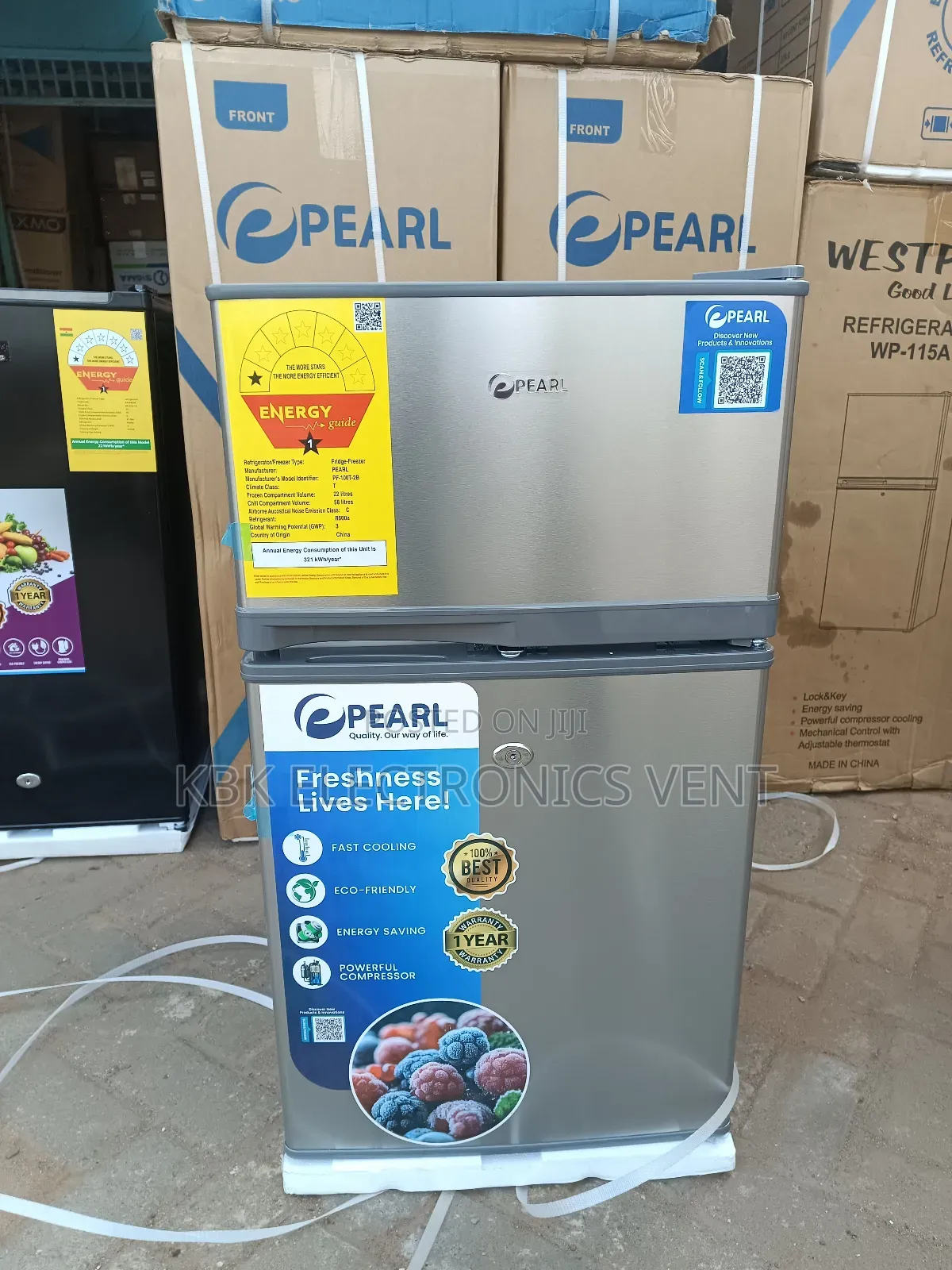Pearl 80ltr Table Top Double Door Refrigerator in Achimota - Kitchen ...