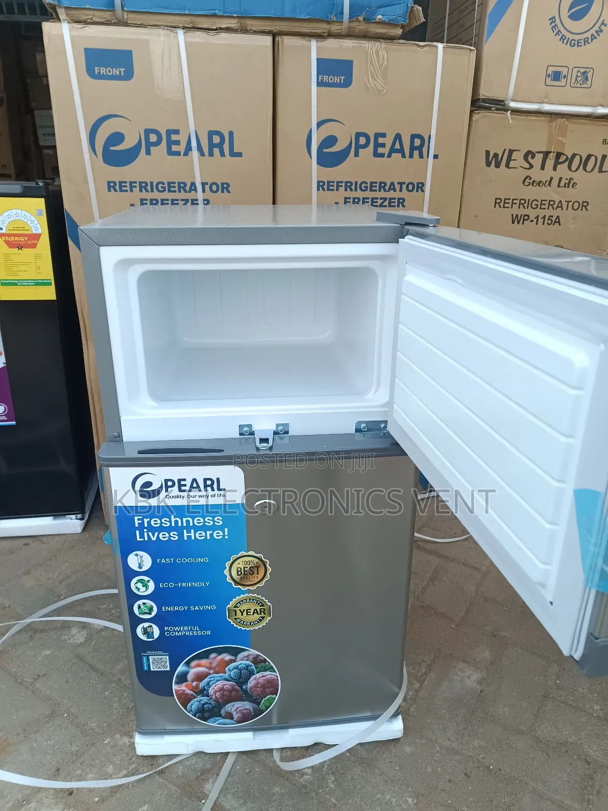 Pearl 80ltr Table Top Double Door Refrigerator in Achimota - Kitchen ...