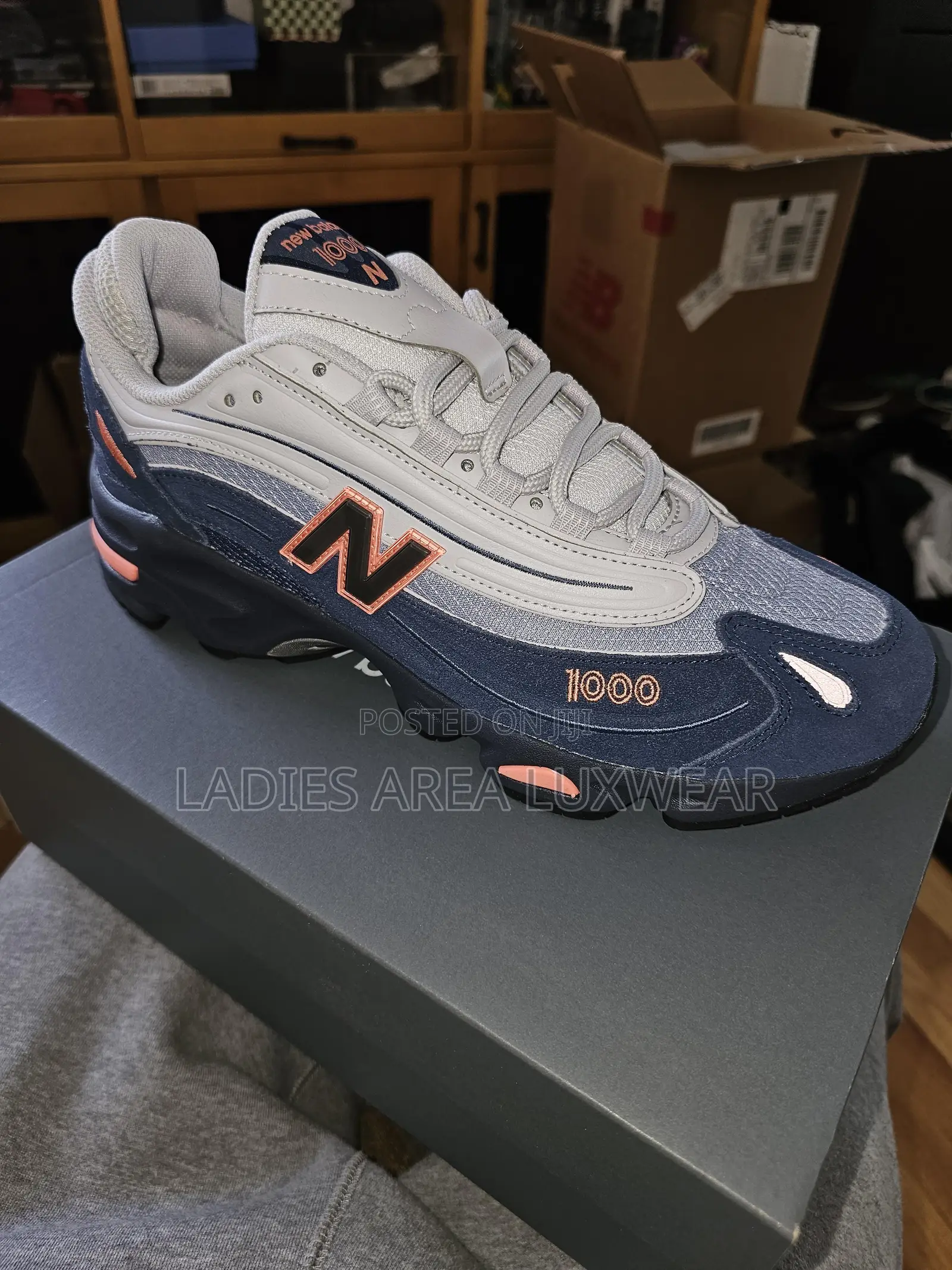Original New Balance 1000 "Nautical Coral" Blue/Gray - In Box in Accra ...