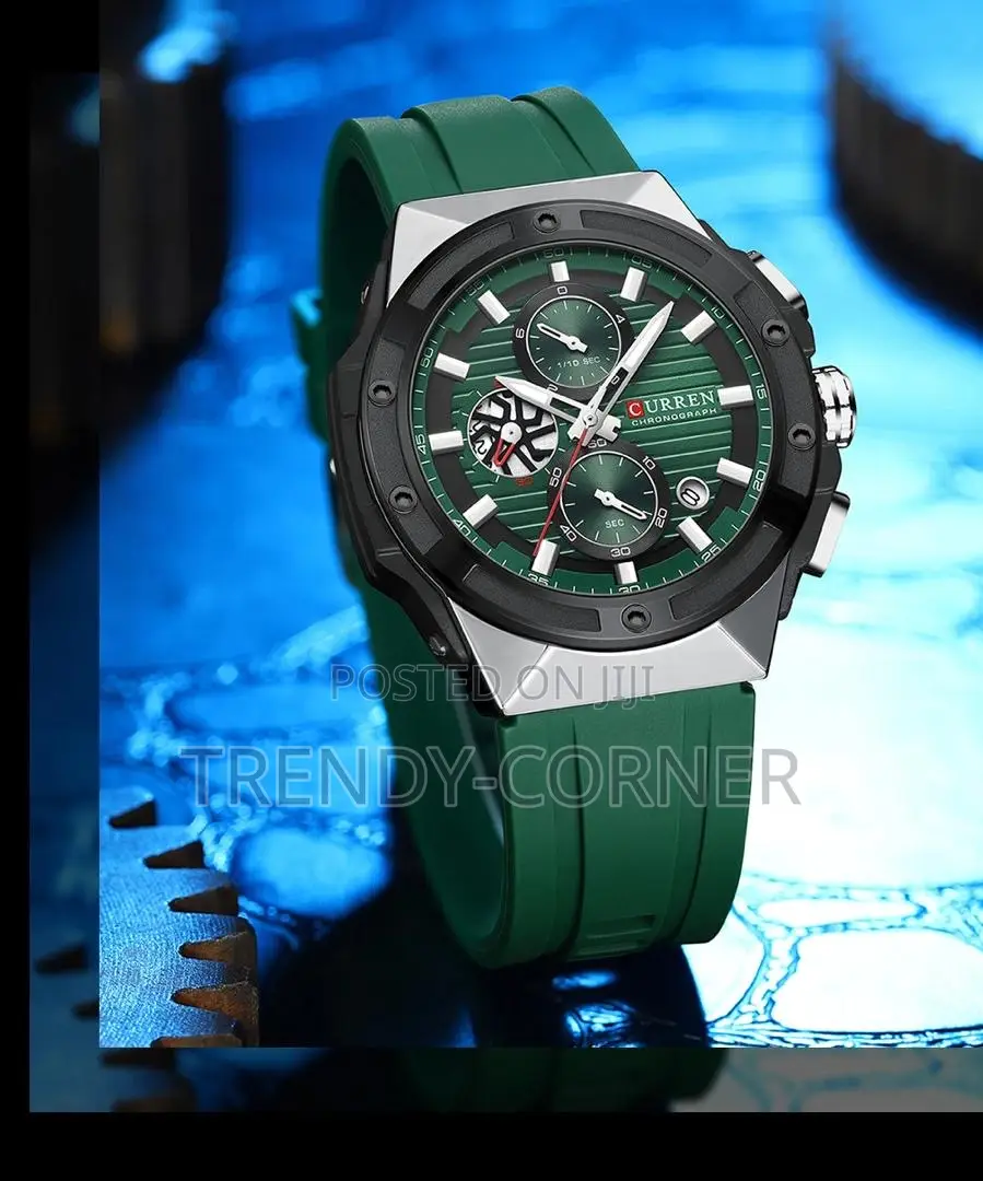 Curren 8398 Men's Chronograph Watch in Ga West Municipal - Watches ...
