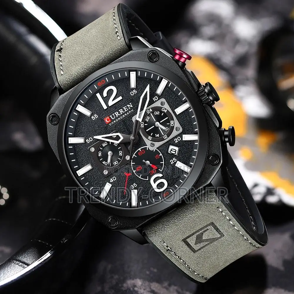 Curren 8398 Men's Chronograph Watch in Ga West Municipal - Watches ...