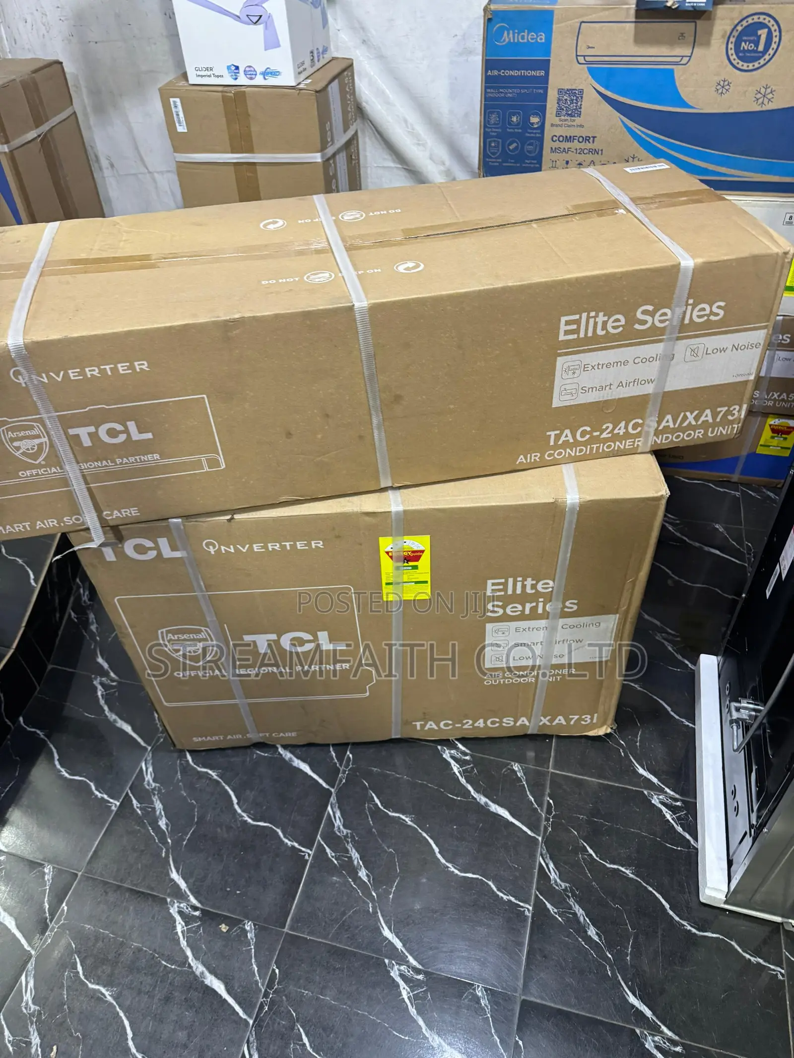 Tcl Golden & Rust-proof Fin | 2.5hp Inverter Tac-12csa/Xa73i Ac in ...