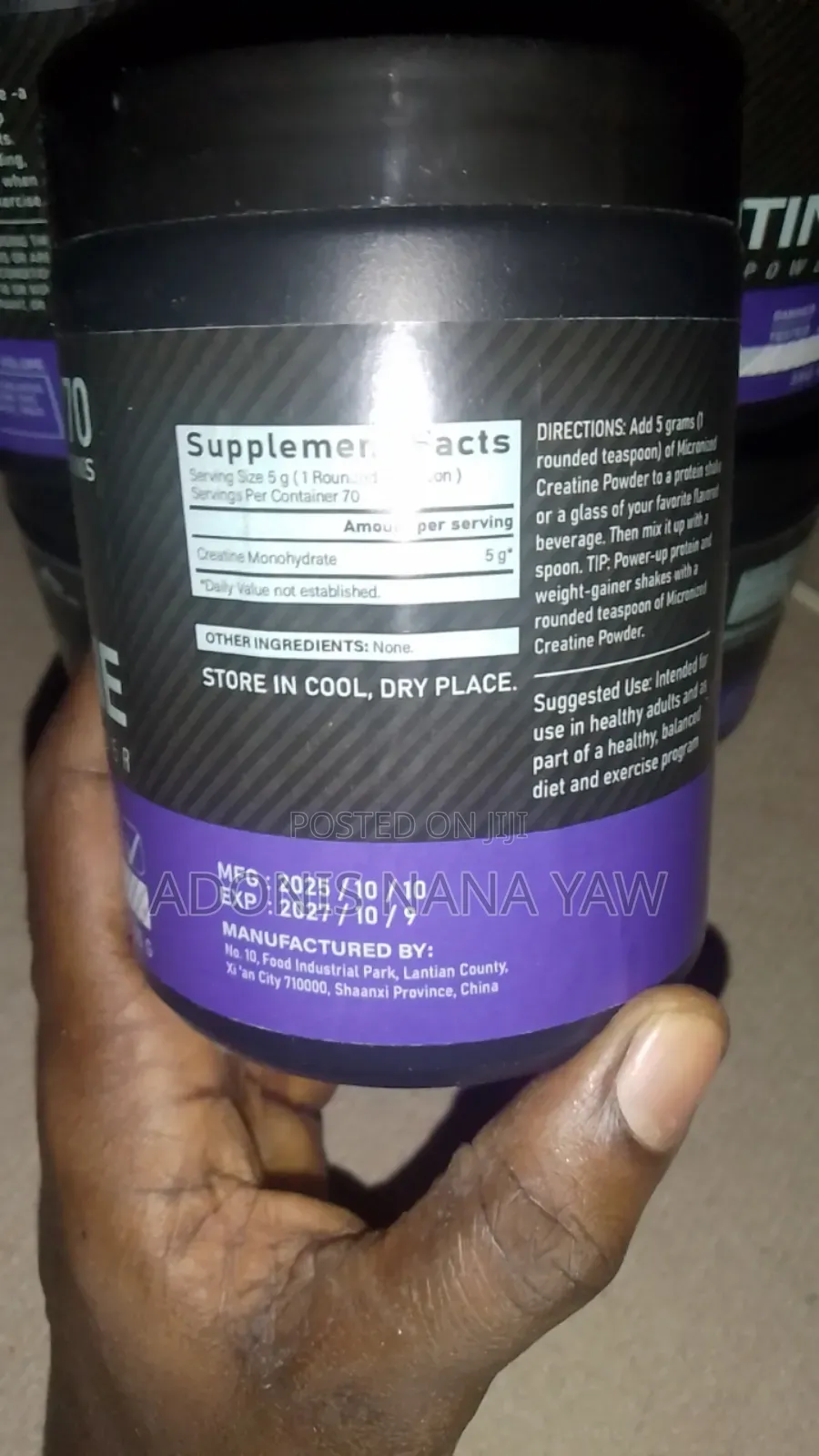 Creatine Monohydrate in Madina - Vitamins & Supplements, Ernest ...