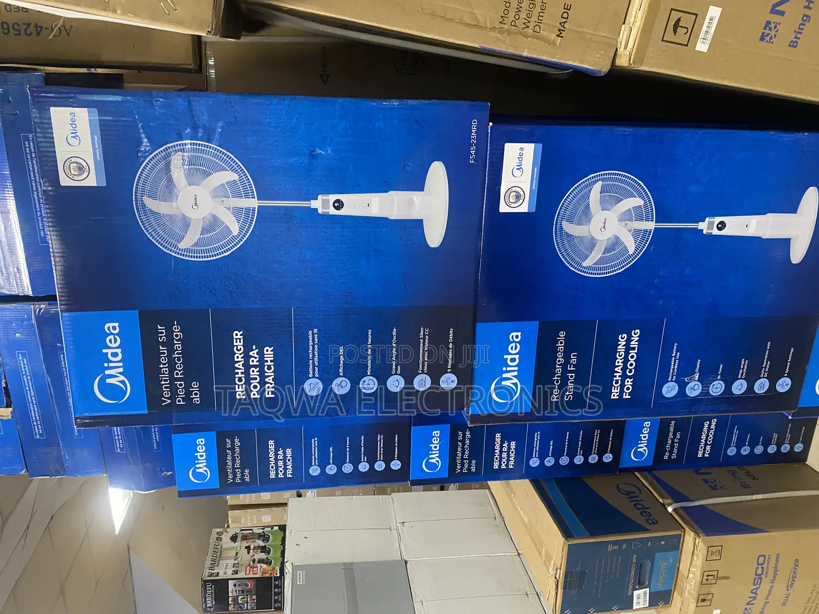 Original Midea Rechargeable Standing Fan in Alajo - Home Appliances ...