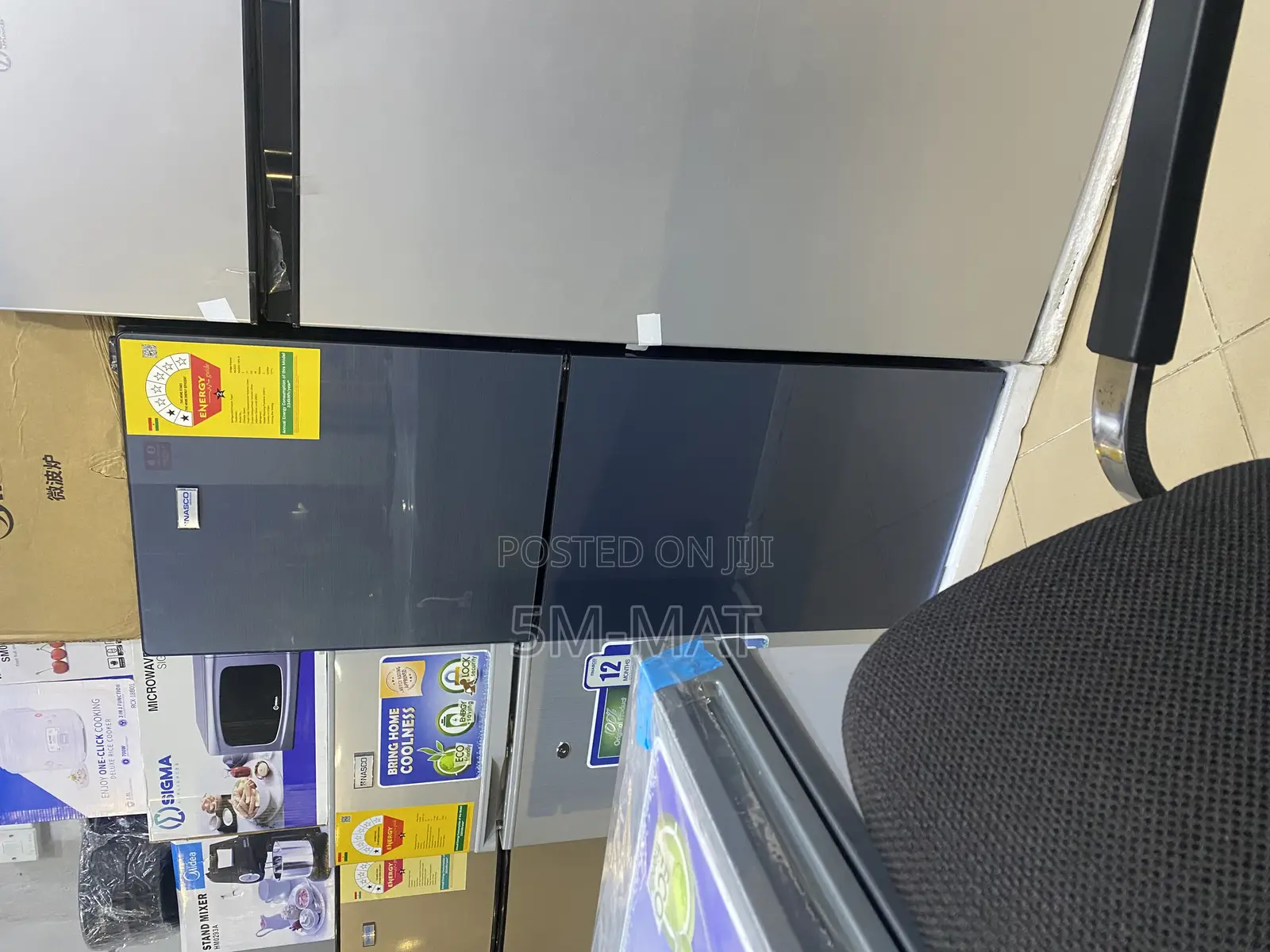 Glass Door Nasco 136ltr Bottom Freezer Refrigerator Nasd2-18fl in Accra ...