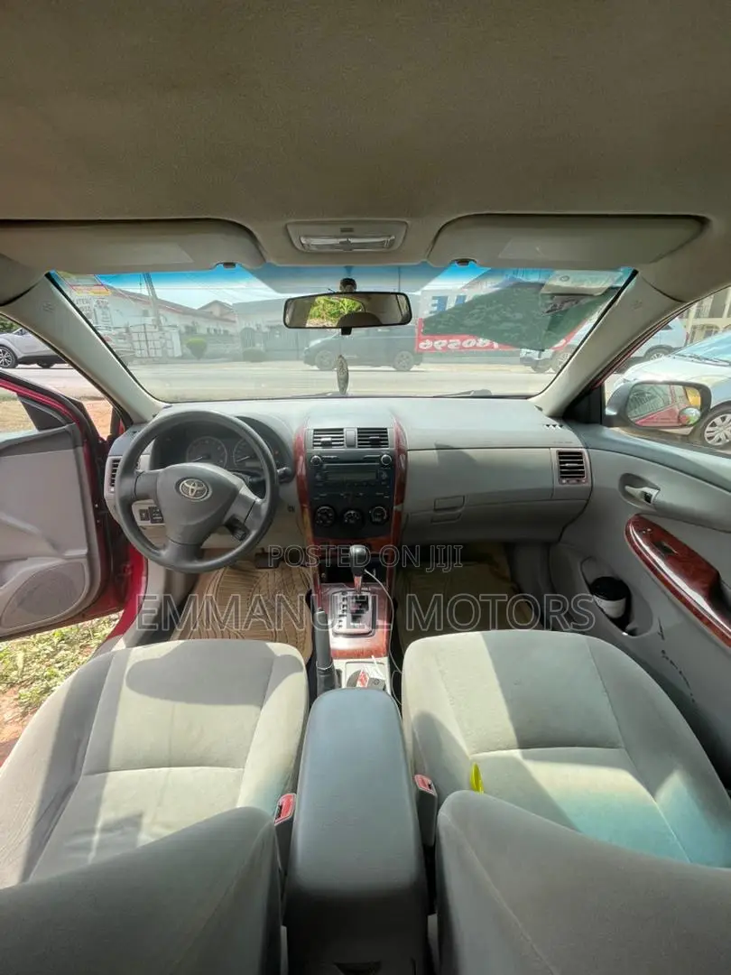 Toyota Corolla 2009 Red in West Legon - Cars, Emmanuel Motors | Jiji.com.gh