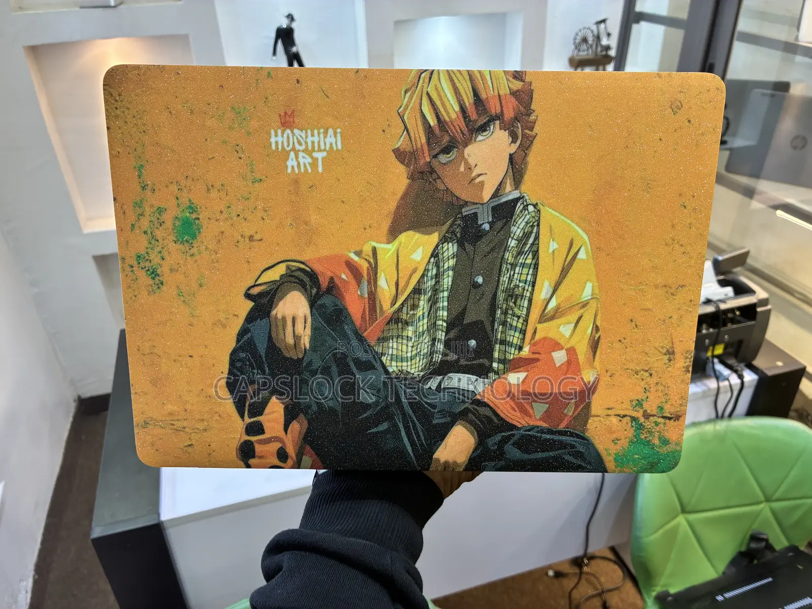 Laptop Skin Design in Circle - Computer Accessories , Capslock ...