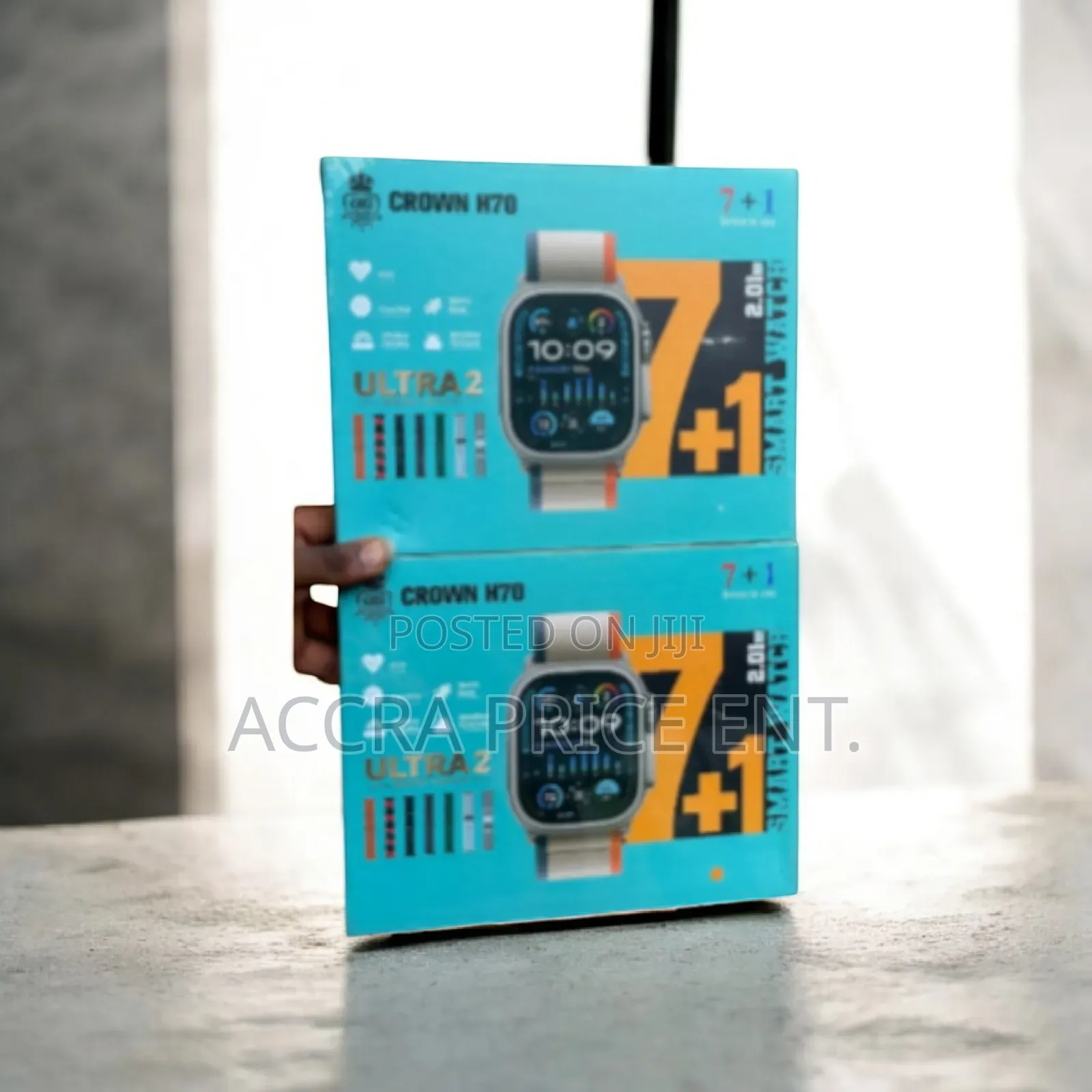 Crown H70 7+1 Ultra 2 Smartwatch (526286) in Berekum Municipal - Smart ...