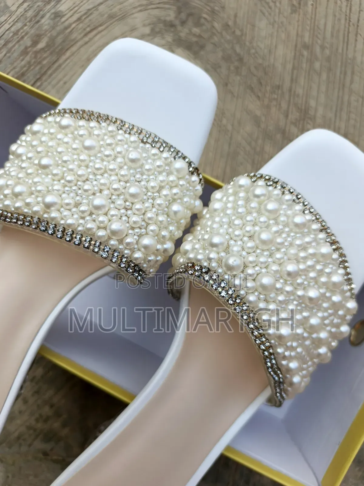 Ladies Rhinestone Slippers in Taifa-Burkina - Shoes, Multimart Gh ...