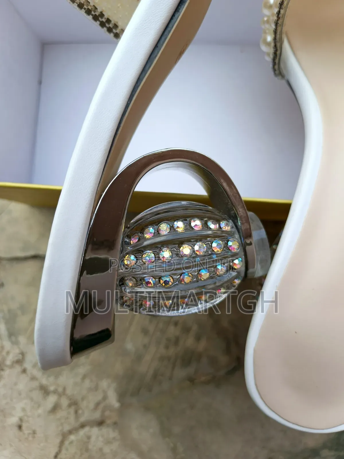 Ladies Rhinestone Slippers in Taifa-Burkina - Shoes, Multimart Gh ...