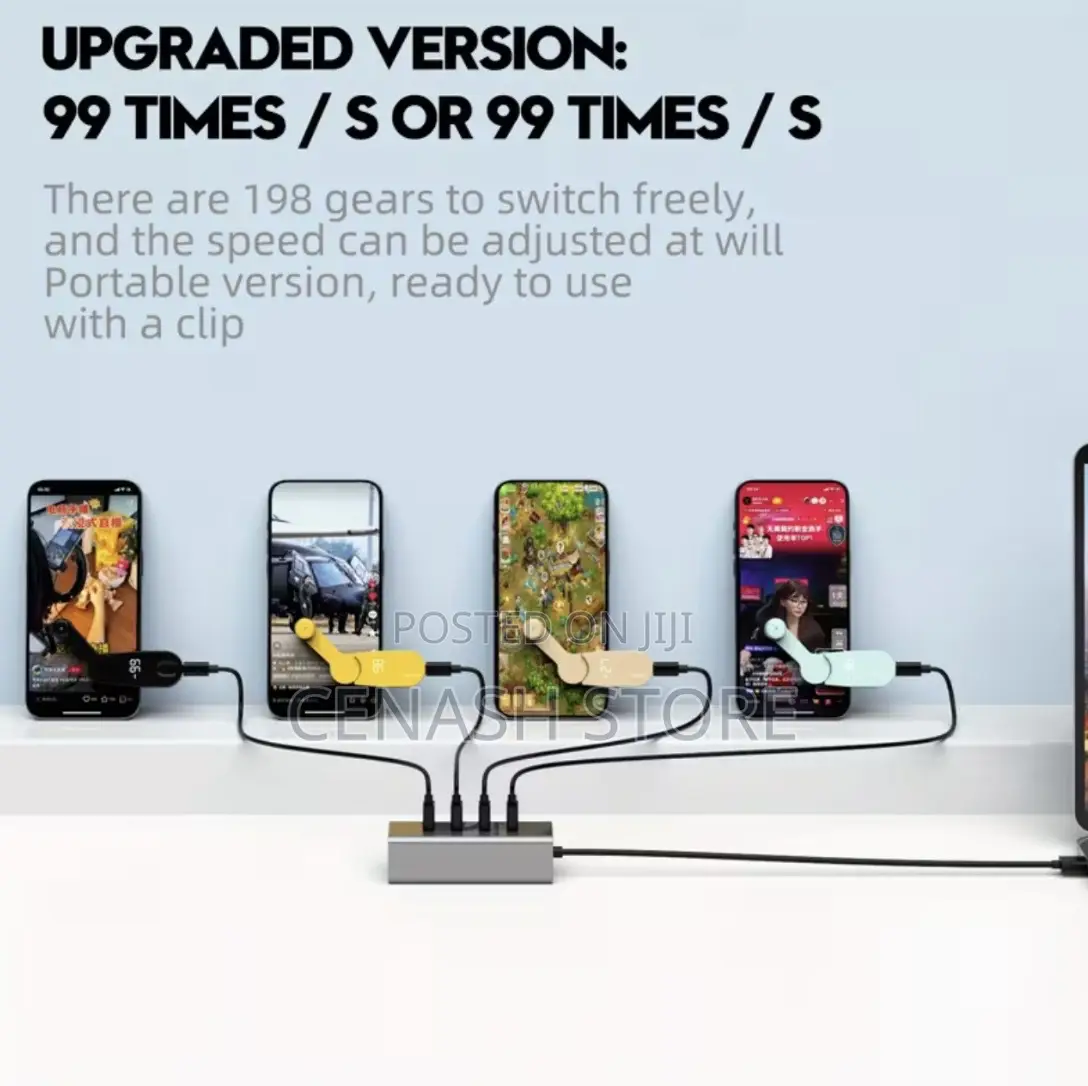 High-Frequency Portable Phone Auto Clicker, Screen Tapper With Clip in ...