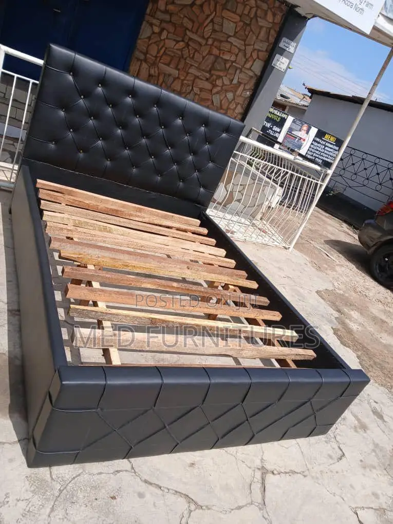 Double Bed Frame in Accra New Town - Furniture, Med Furnitures | Jiji ...