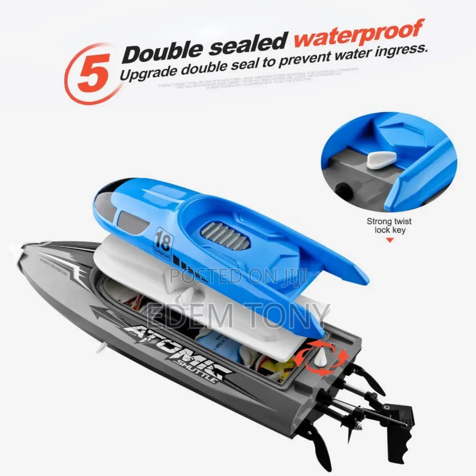 Silvergear Atomic Rc Speedboat in Accra Metropolitan - Toys, Games ...