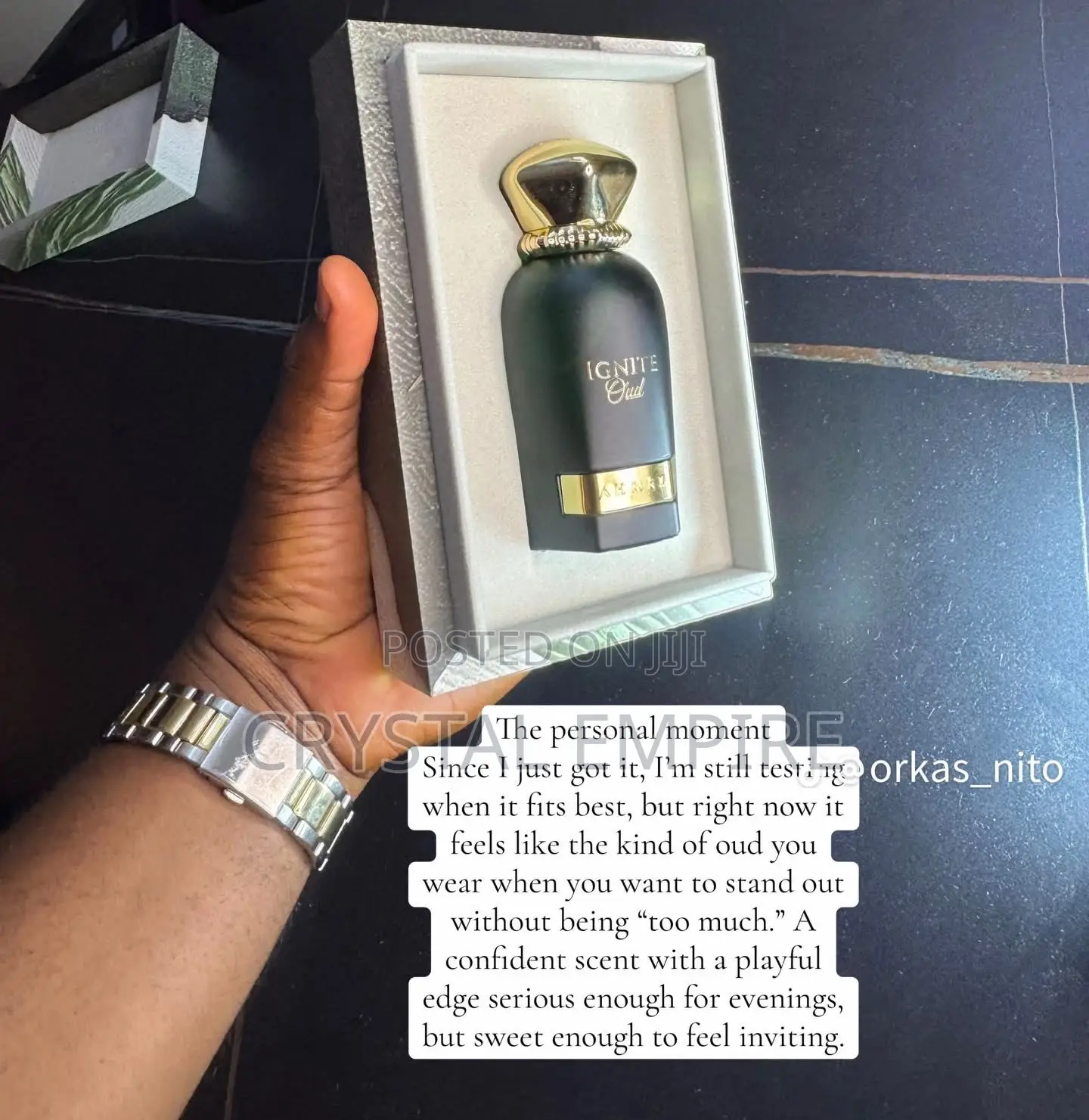 Ignite Oud Perfume by Ahmed Al Maghribi in Taifa-Burkina - Fragrances ...