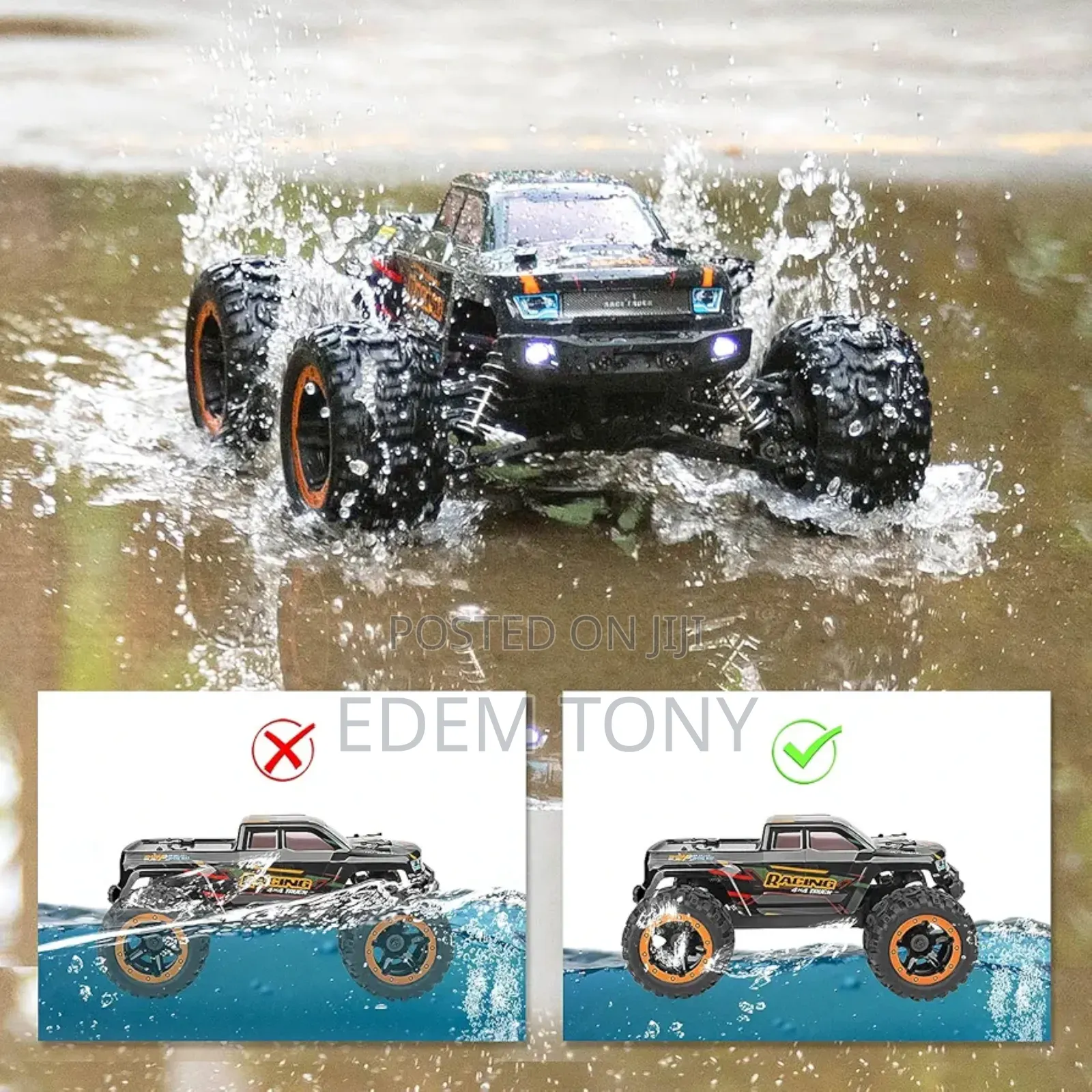 Haiboxing (Hbx) 16889 1:16 Scale 4wd Remote Control Monster Truck in ...