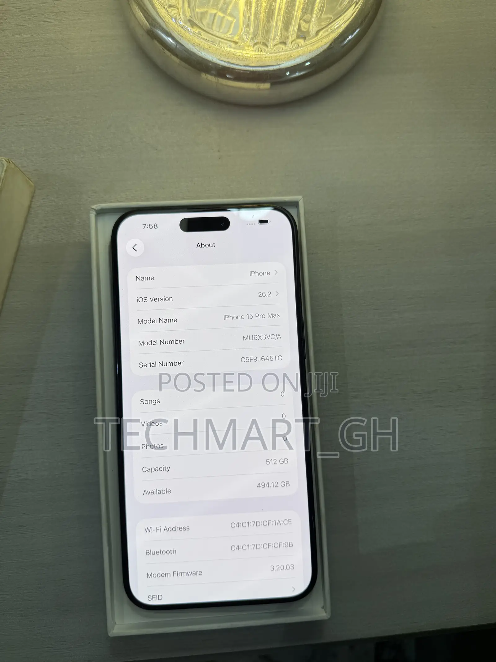 Apple iPhone 15 Pro Max 512 GB Black in Accra Metropolitan - Mobile ...