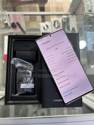 New Samsung Galaxy Note 20 Ultra 5G 256 GB Silver in Awoshie - Mobile ...
