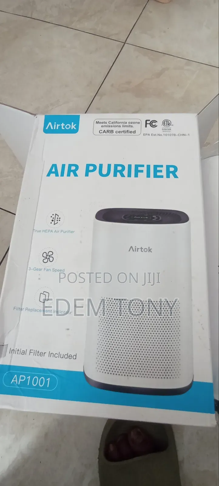 Airtok Air Purifier in Accra Metropolitan - Home Appliances, Edem Tony ...